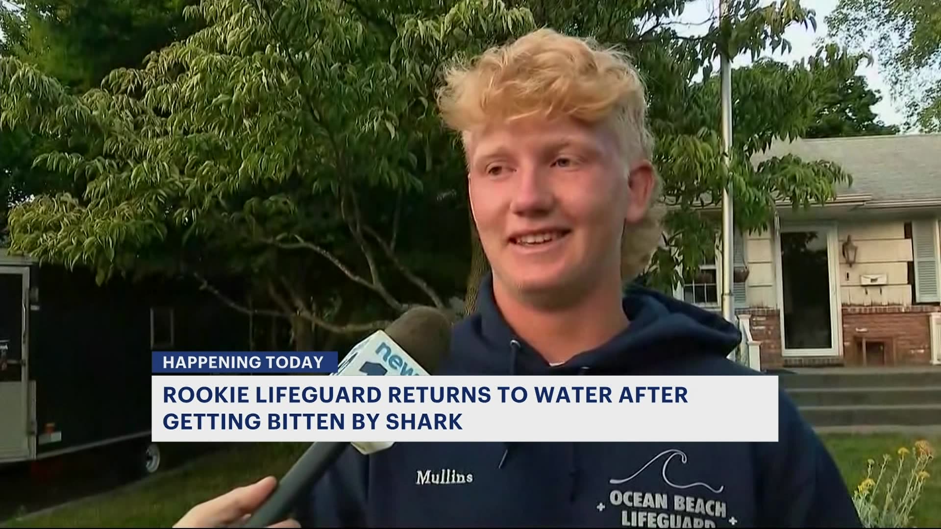 'I had to come back.' Rookie lifeguard returns to the water following ...