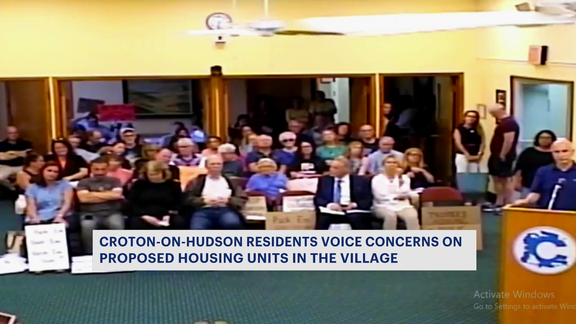 News 12 | Westchester | 2 Croton On Hudson Housing Proposals Draw Ire ...