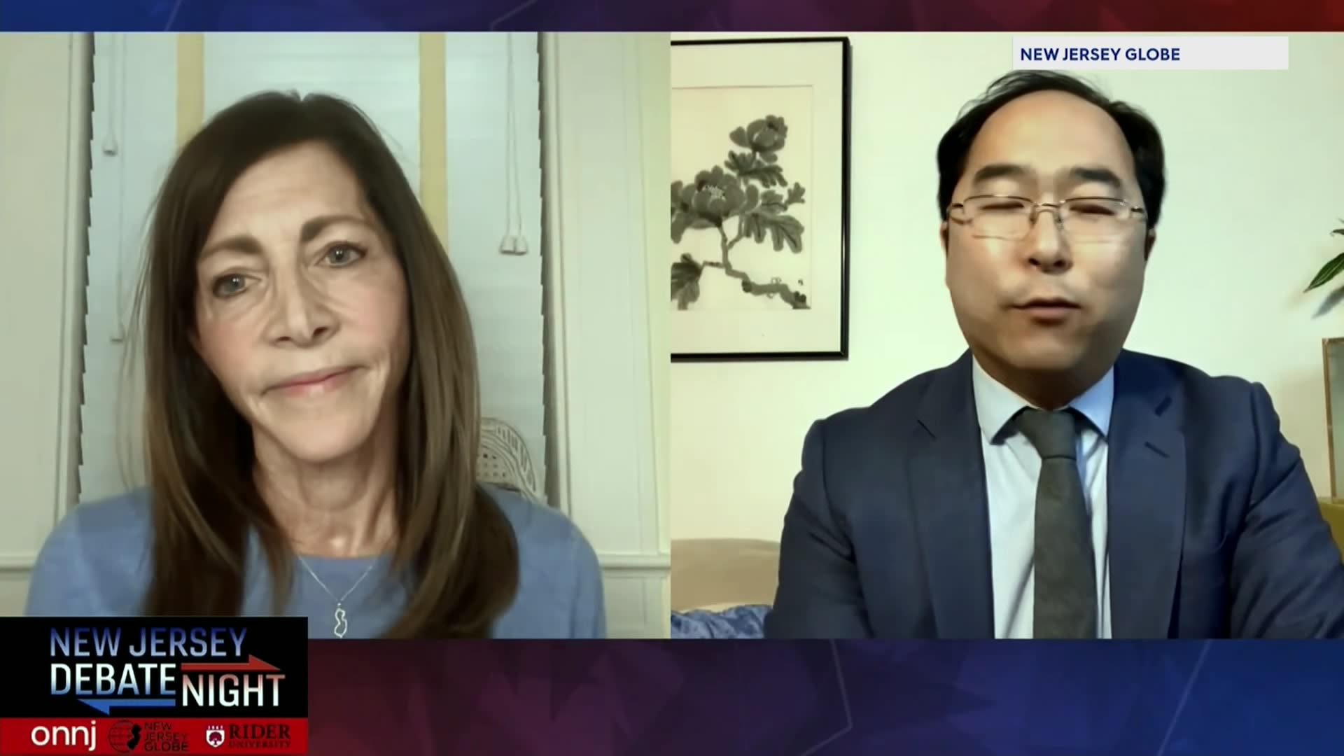 Tammy Murphy, Andy Kim face off in first New Jersey Senate Debate