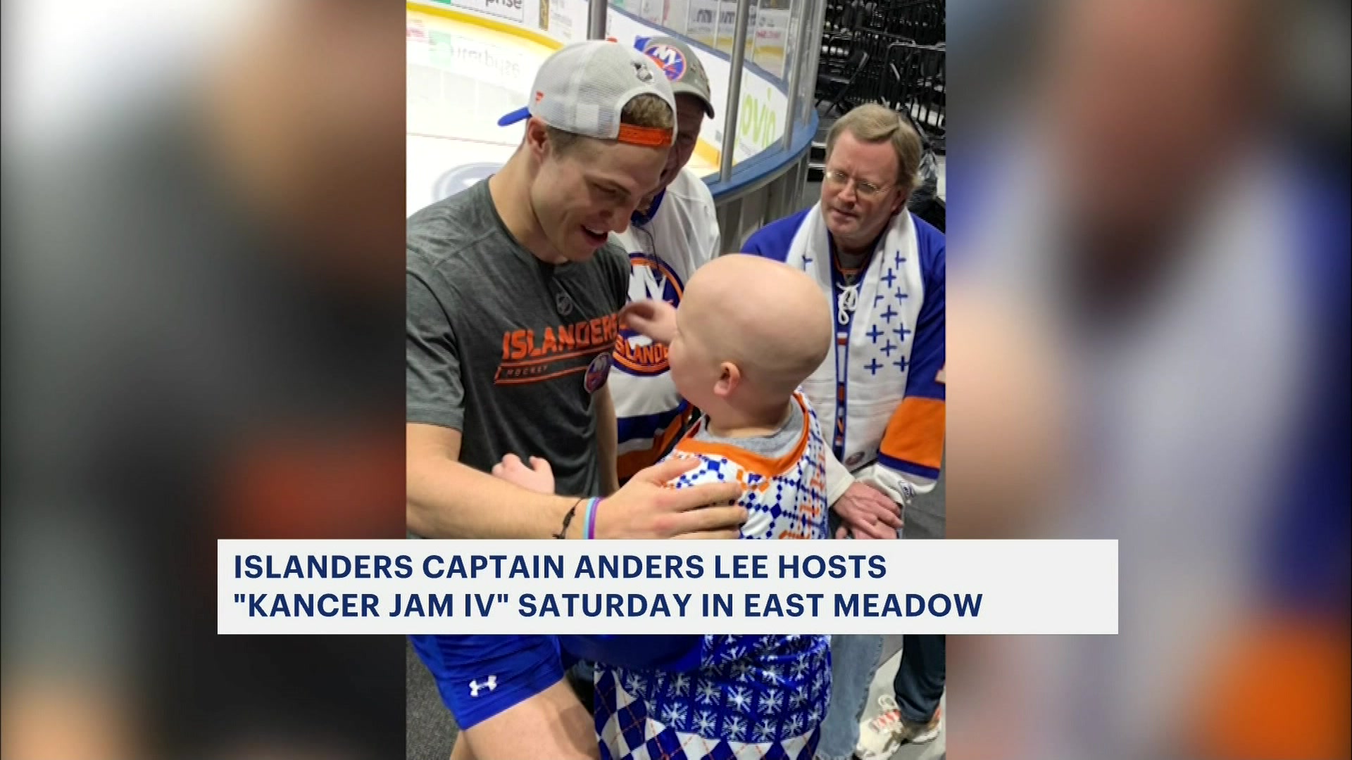 Islanders star Anders Lee ready to 'Jam Cancer in Kan' with charity event