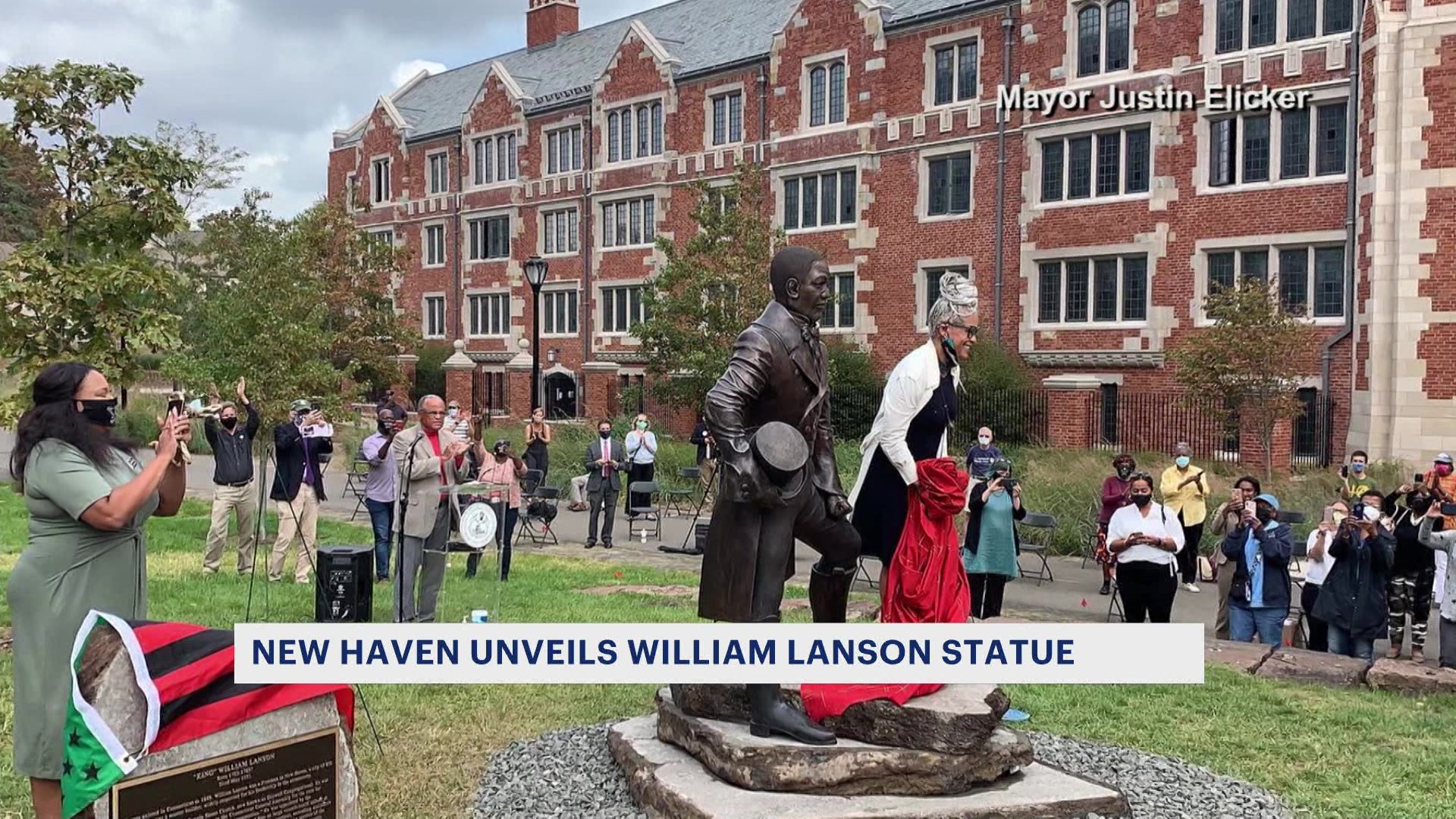 Statue of runaway slave who impacted New Haven unveiled