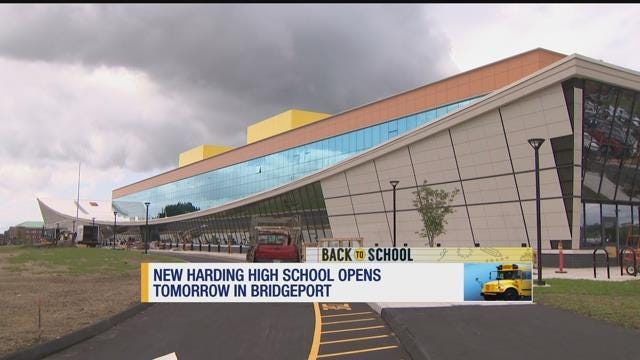 Warren Harding High School opens to students for first time Thursday
