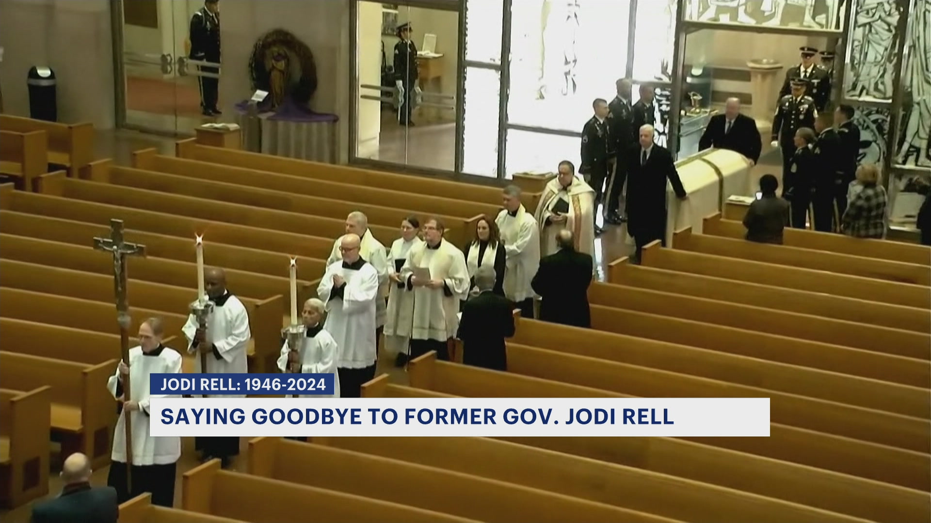Funeral held in Hartford for Gov. M. Jodi Rell