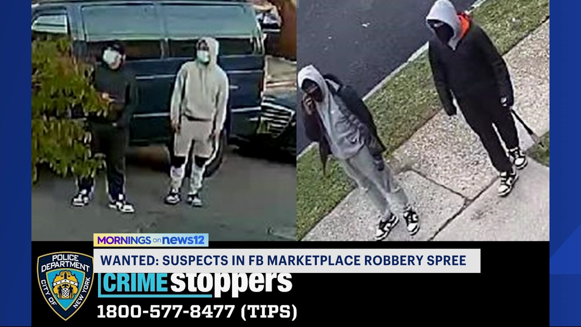 NYPD: Robbers wanted for targeting people buying, selling cars in the Bronx