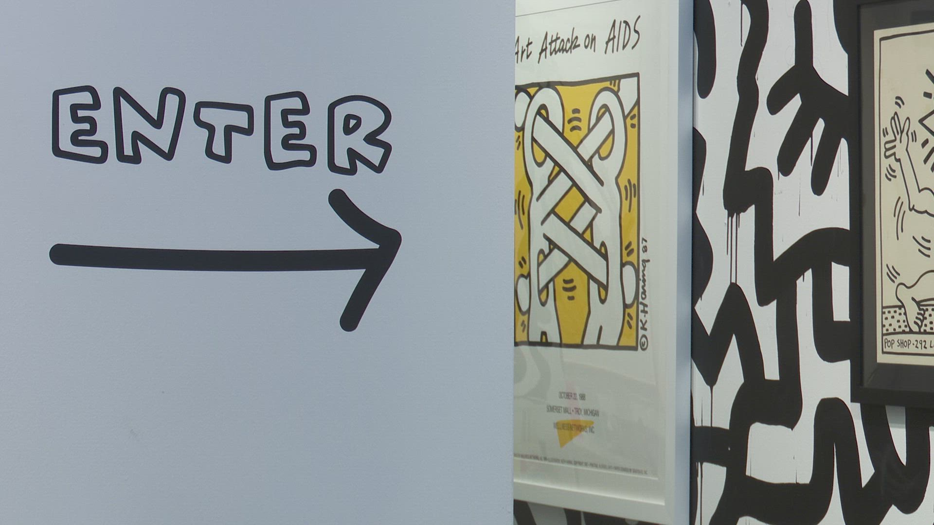 News 12 | Bronx | Gallery Revives Art Icon Keith Harings Pop Shop In Nyc