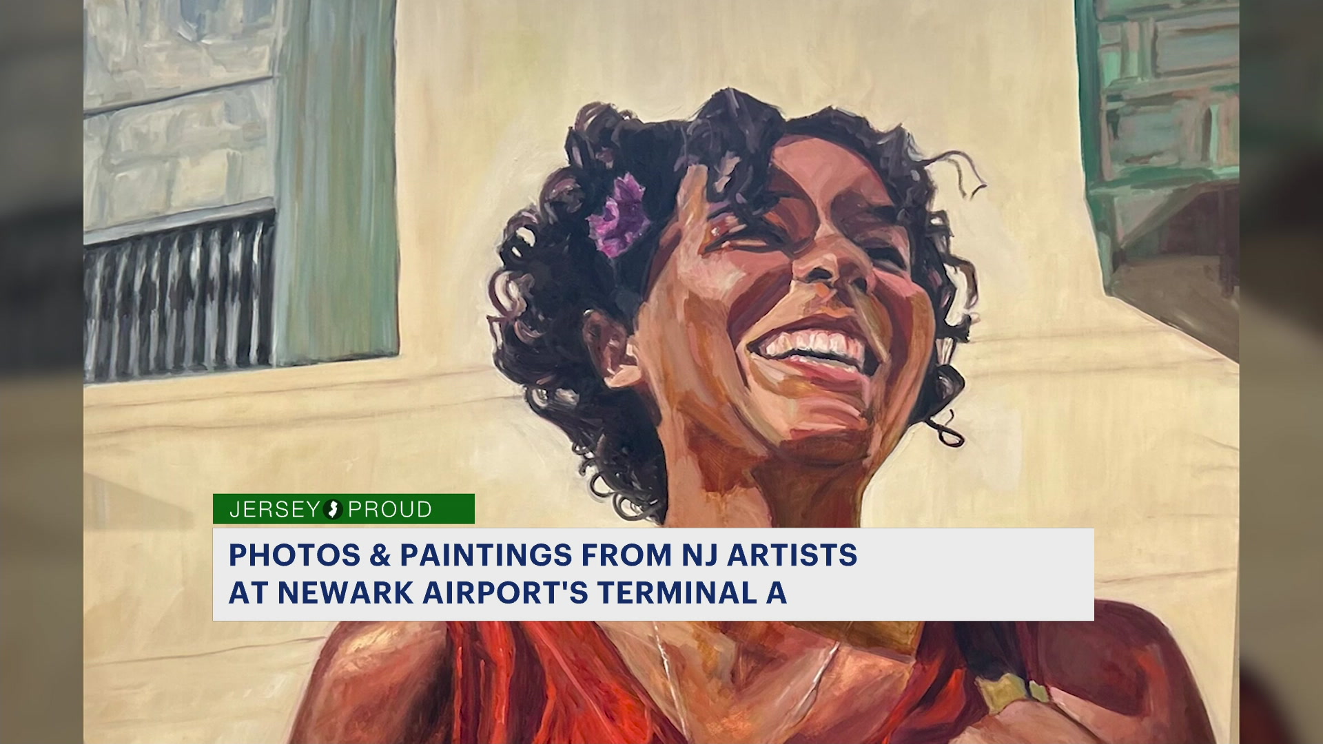 Jersey Proud: Artwork featured in Newark Liberty’s Terminal A done by ...