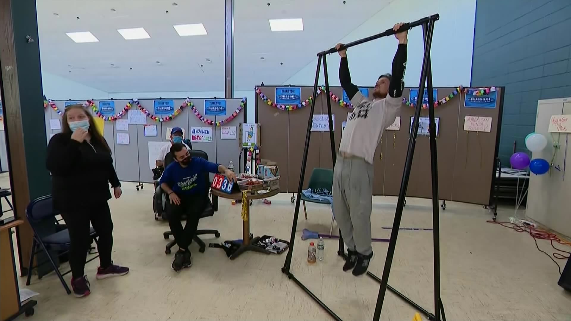Patchogue's 'Ninja Nick' flexes muscles to raise money for those with ...