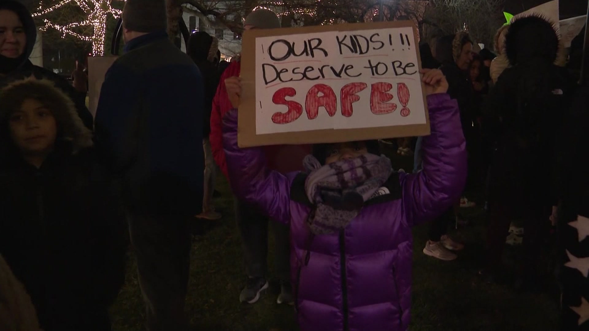 Perth Amboy parents hold rally after stabbing of 11-year-old boy