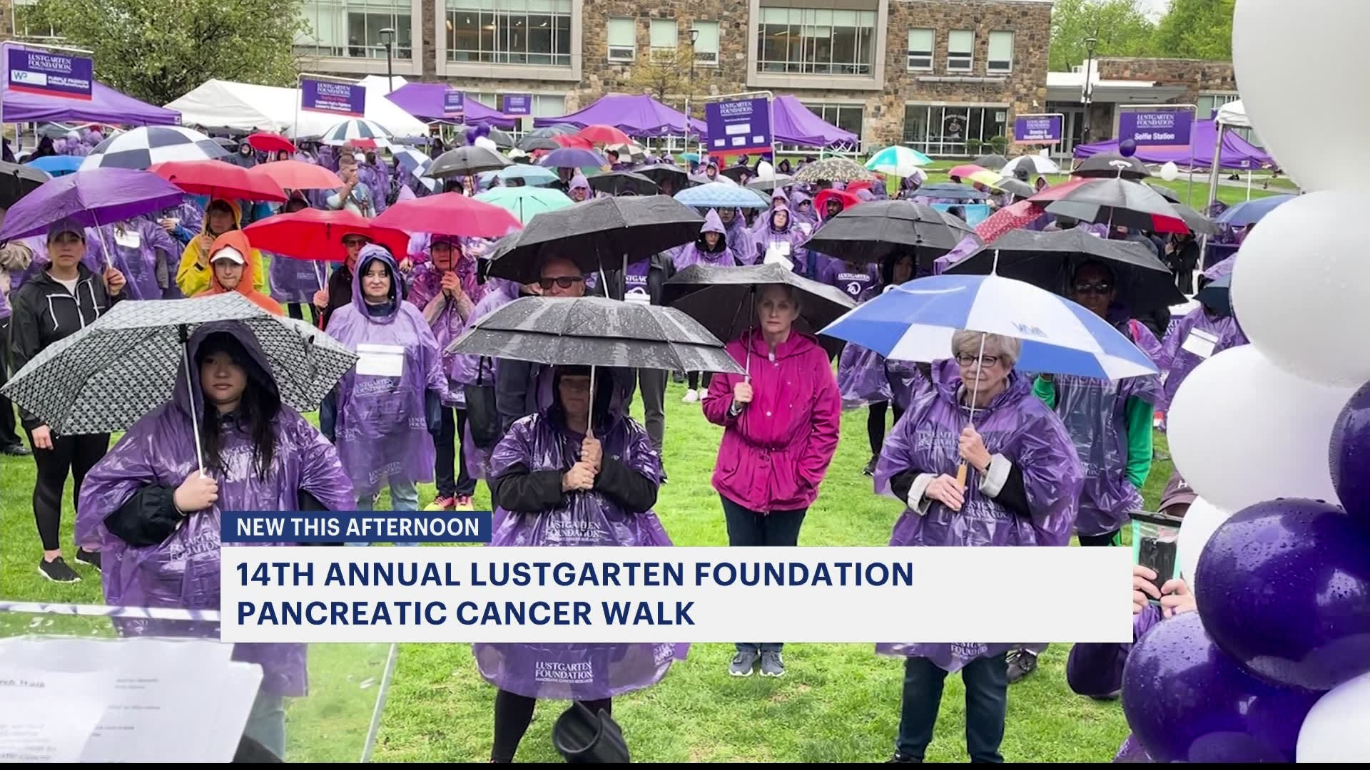 14th annual Lustgarten Foundation pancreatic cancer walk raises money ...