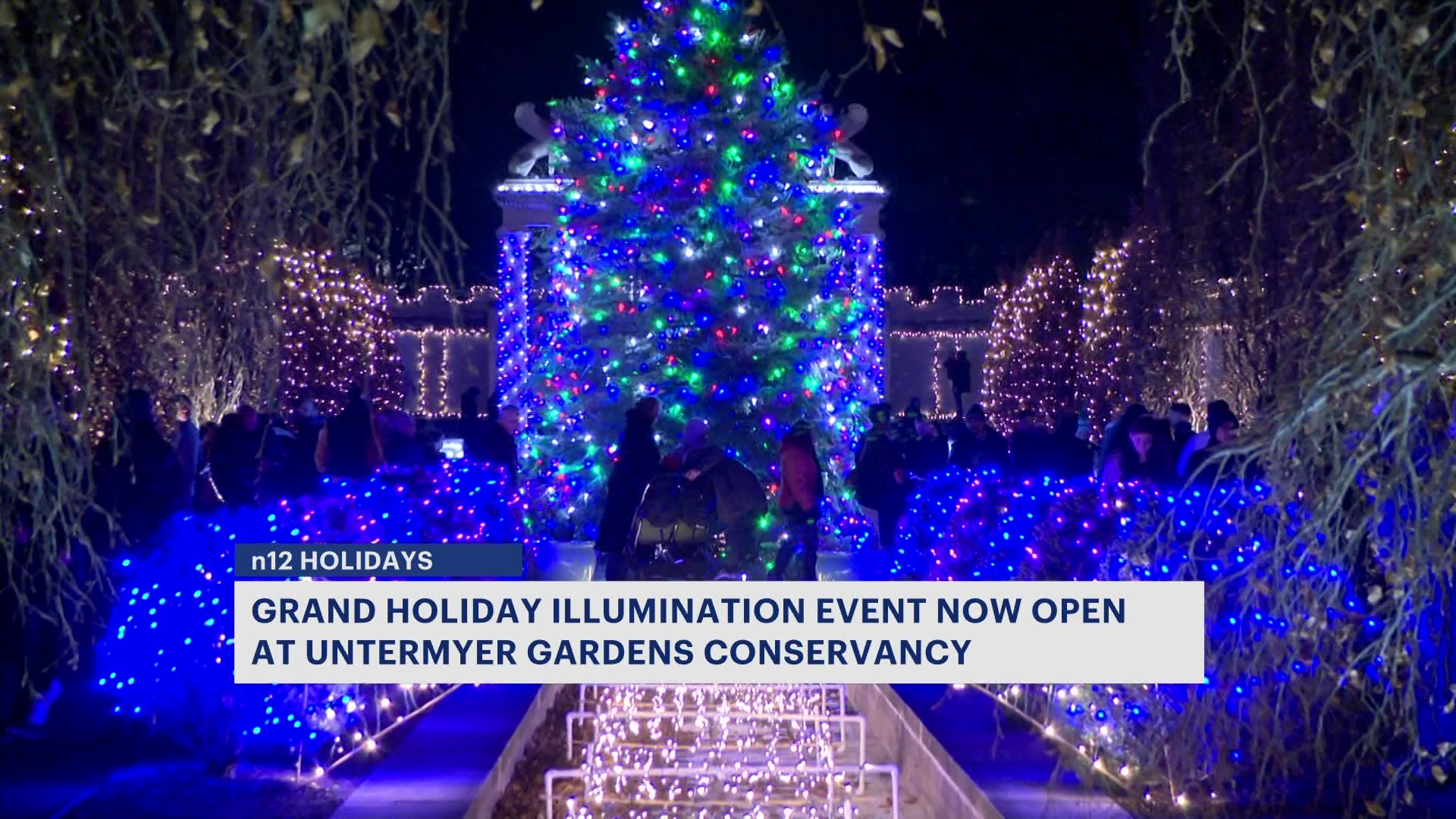 Untermeyer Gardens Conservancy celebrates Grand Holiday Illumination ...