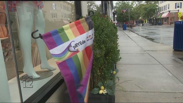 Police: Pride flag found burned on lawn of Rye home