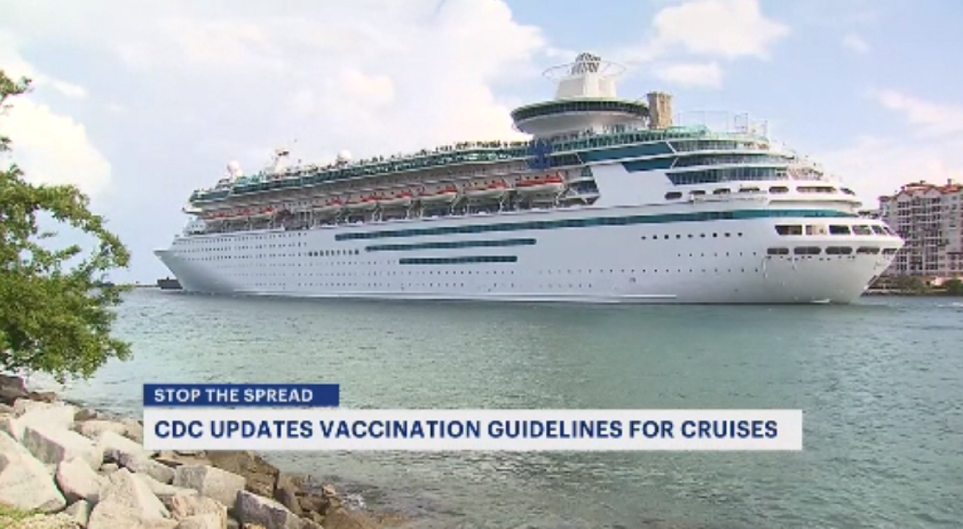 CDC: Cruise ships can set sail under 3 tiers of vaccination