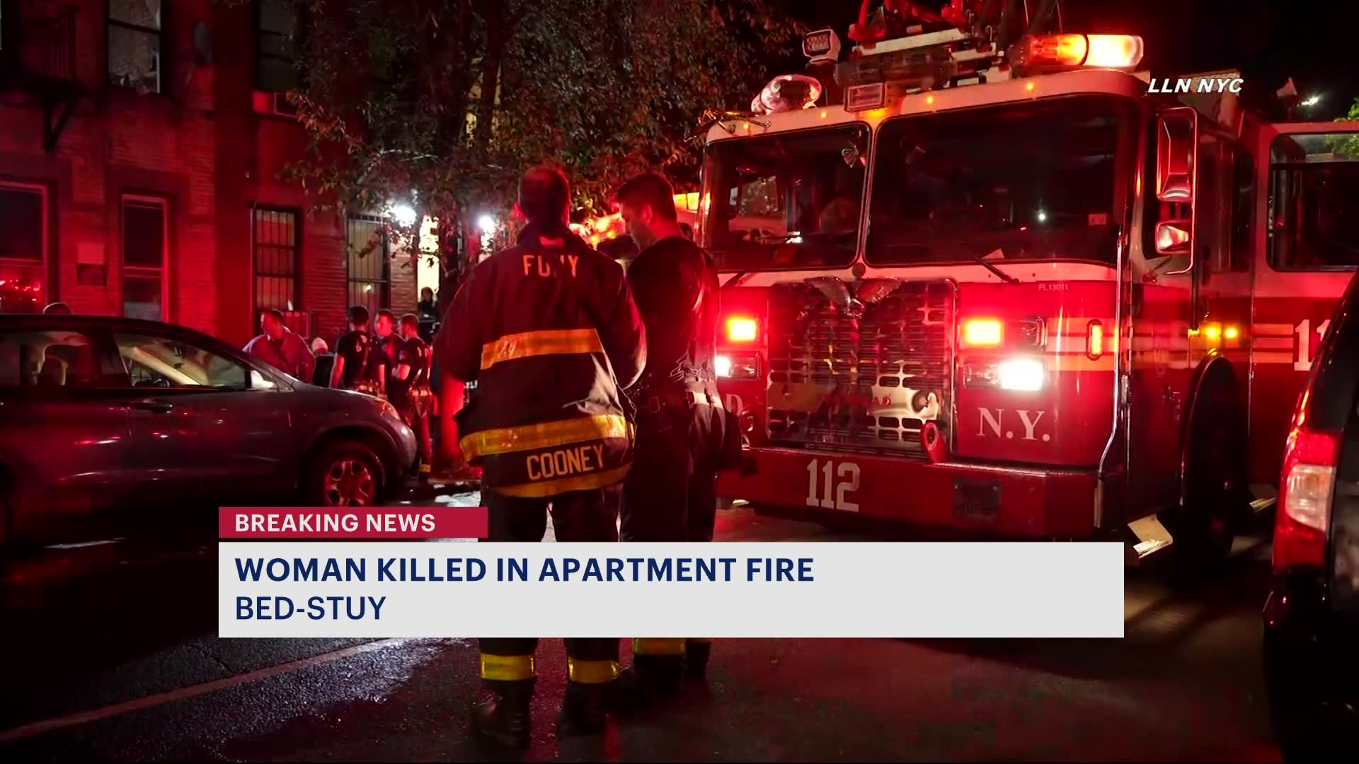 Authorities: 70-year-old woman killed in overnight Bed-Stuy apartment fire