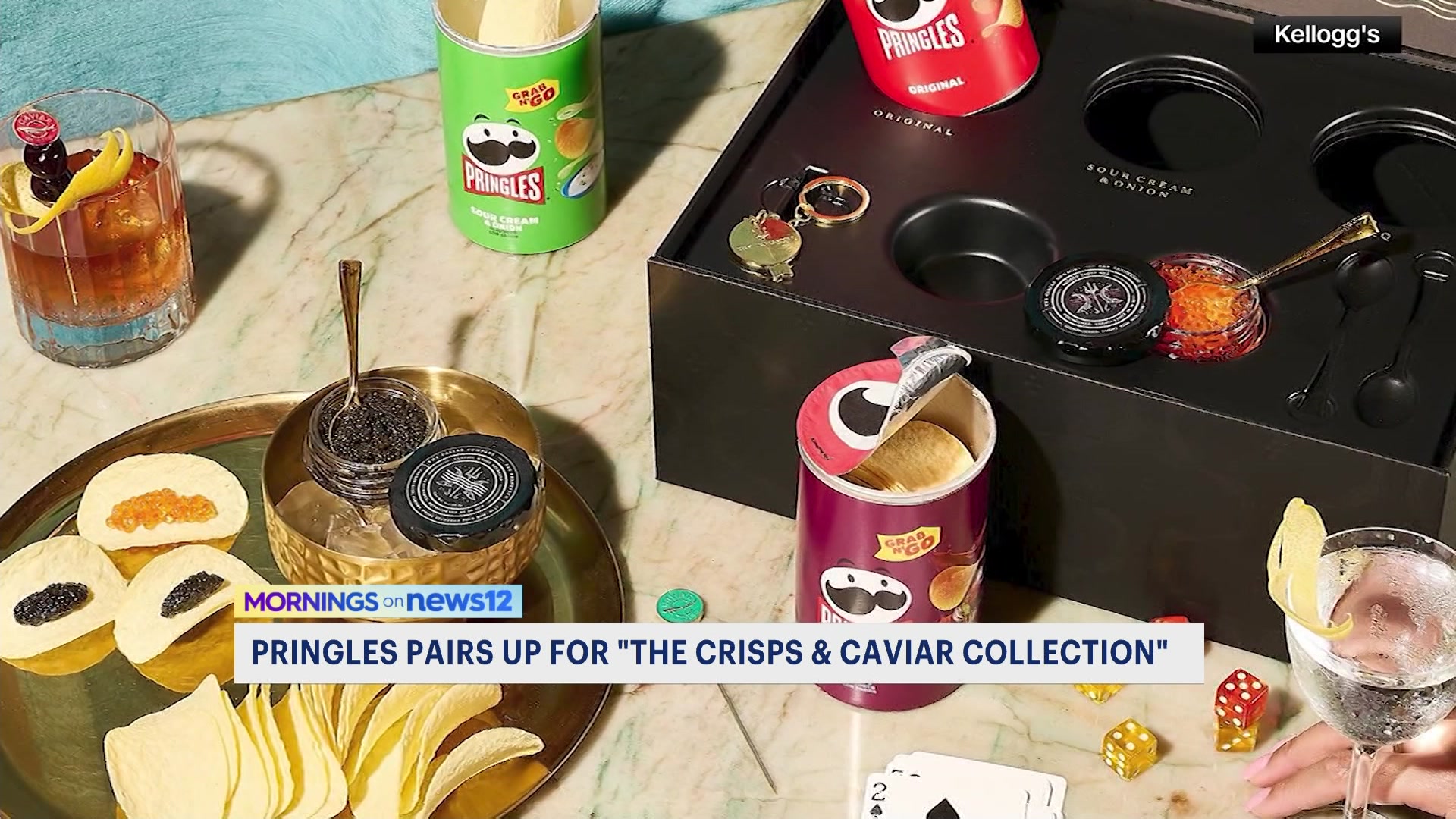 Pringles teams up with The Caviar Co. for TikTok inspired collection