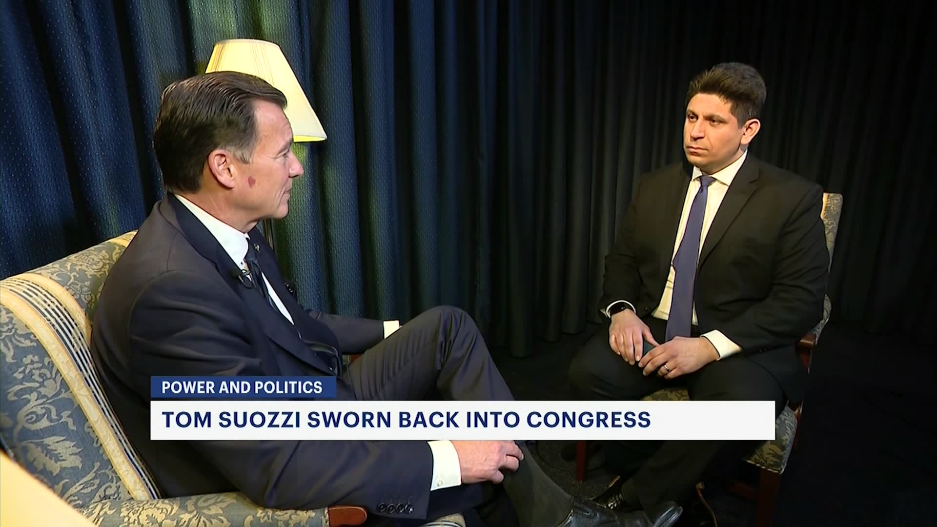 Tom Suozzi sworn into Congress to fill George Santos' seat Tom Suozzi sworn into Congress to fill George Santos' seat