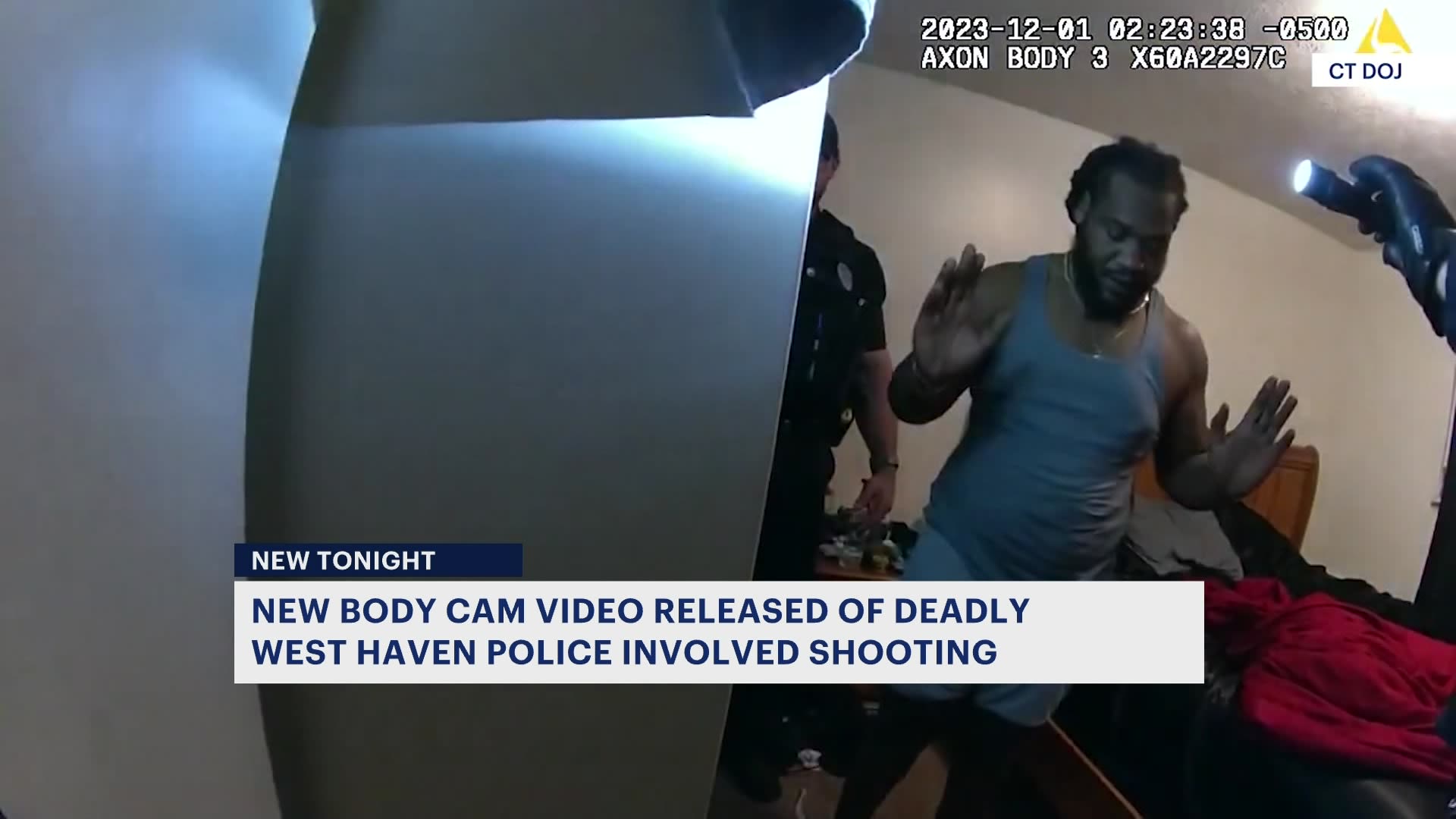 Police release new body cam video of West Haven shooting that injured ...