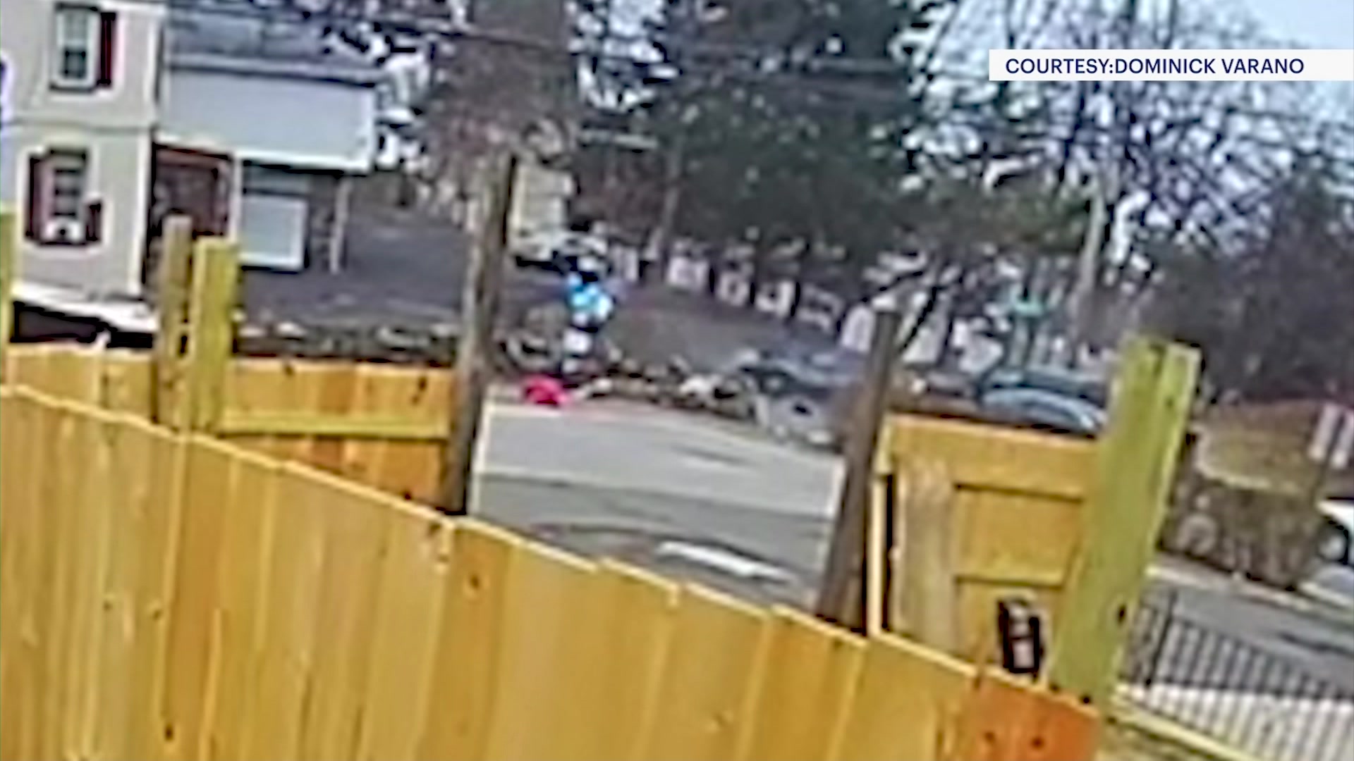 4 people, including on-duty police officer, suffer minor injuries in ...