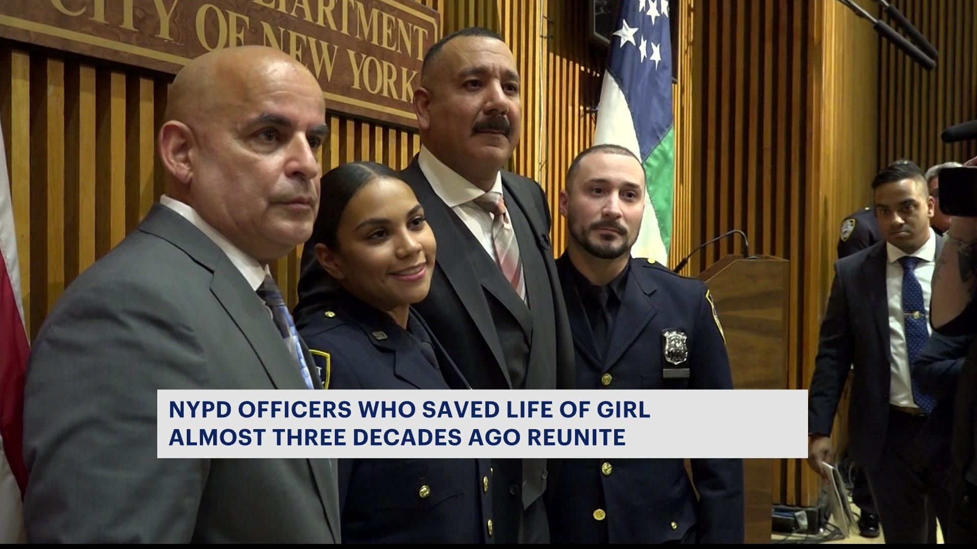 27 years later: 2 retired NYPD officers reunite with child they saved