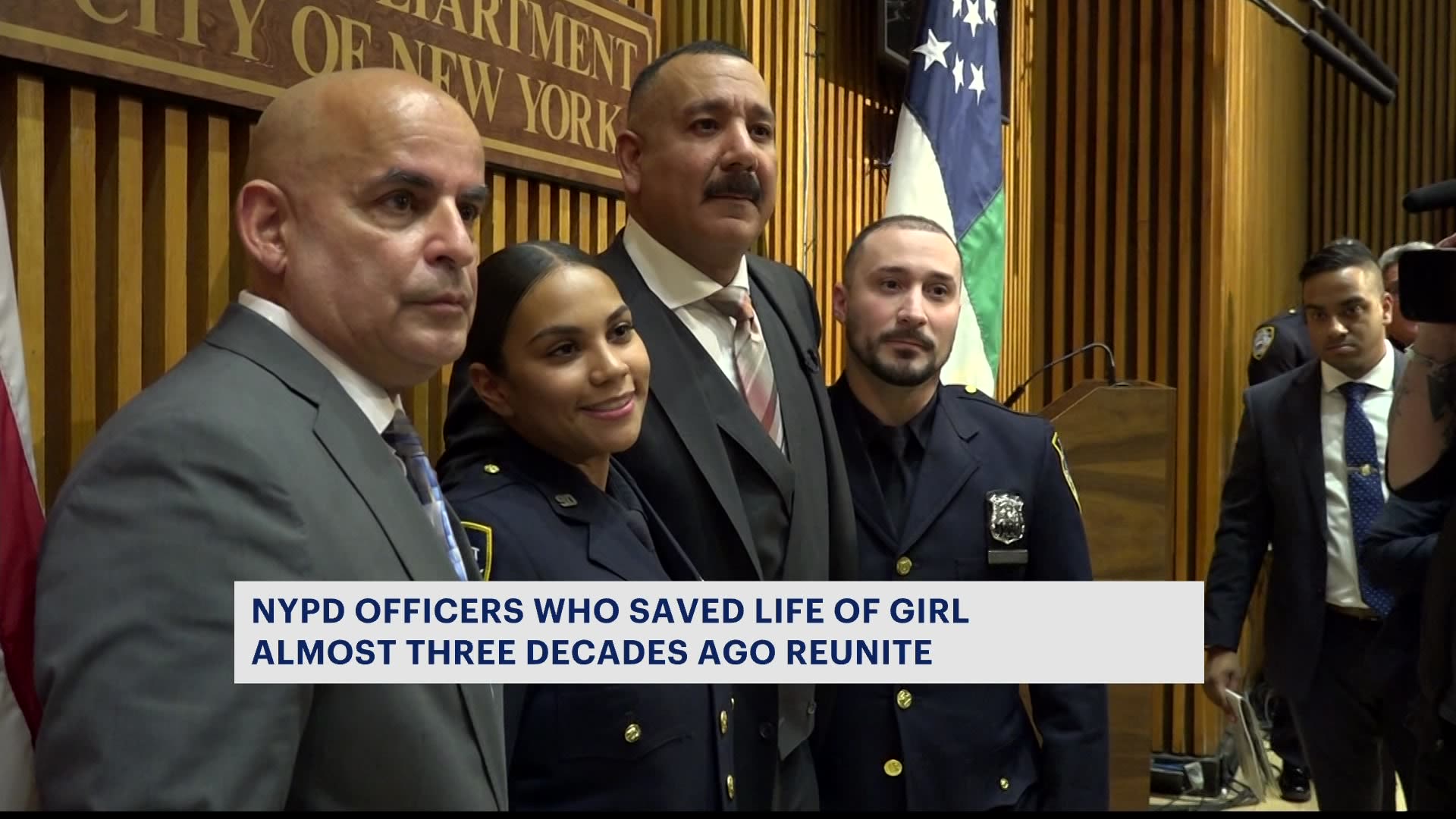 27 years later: 2 retired NYPD officers reunite with child they saved