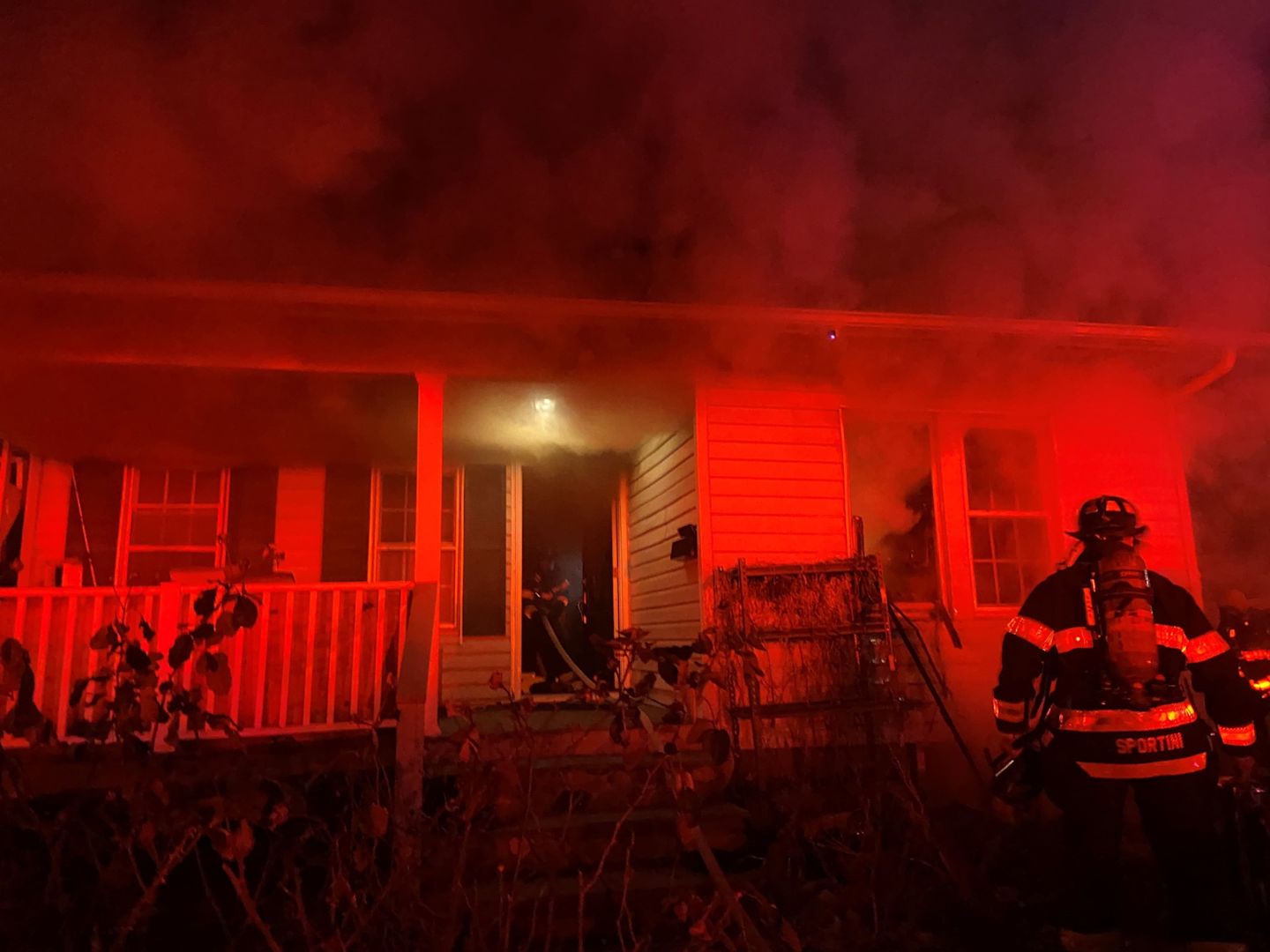 10 people and 1 dog displaced after a Norwalk fire