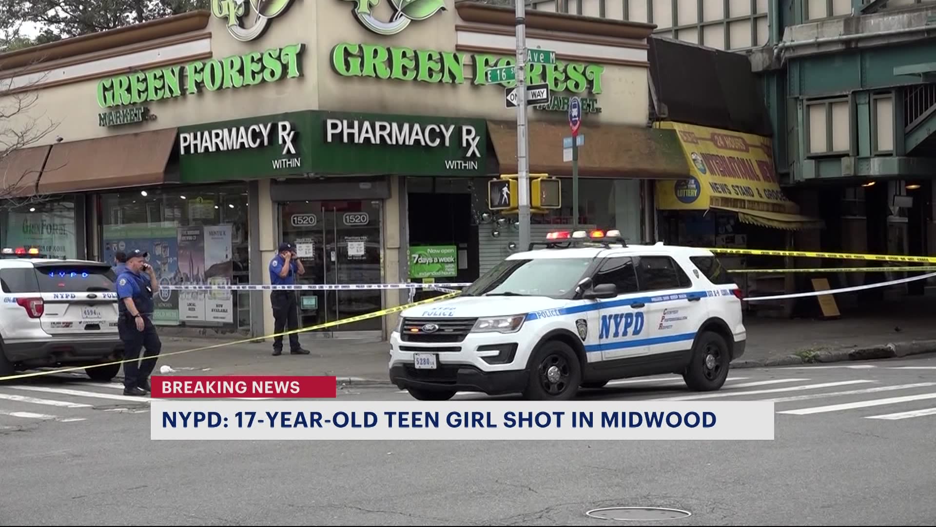 Police 17 Year Old Girl Shot In Midwood