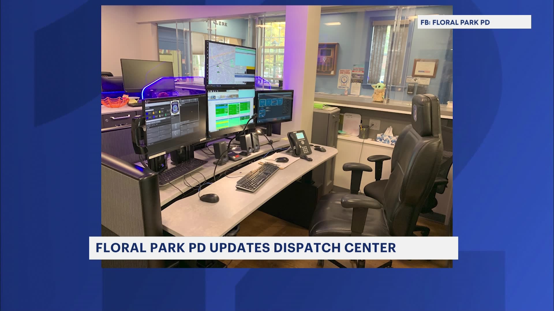 Floral Park Police Department upgrades dispatch center