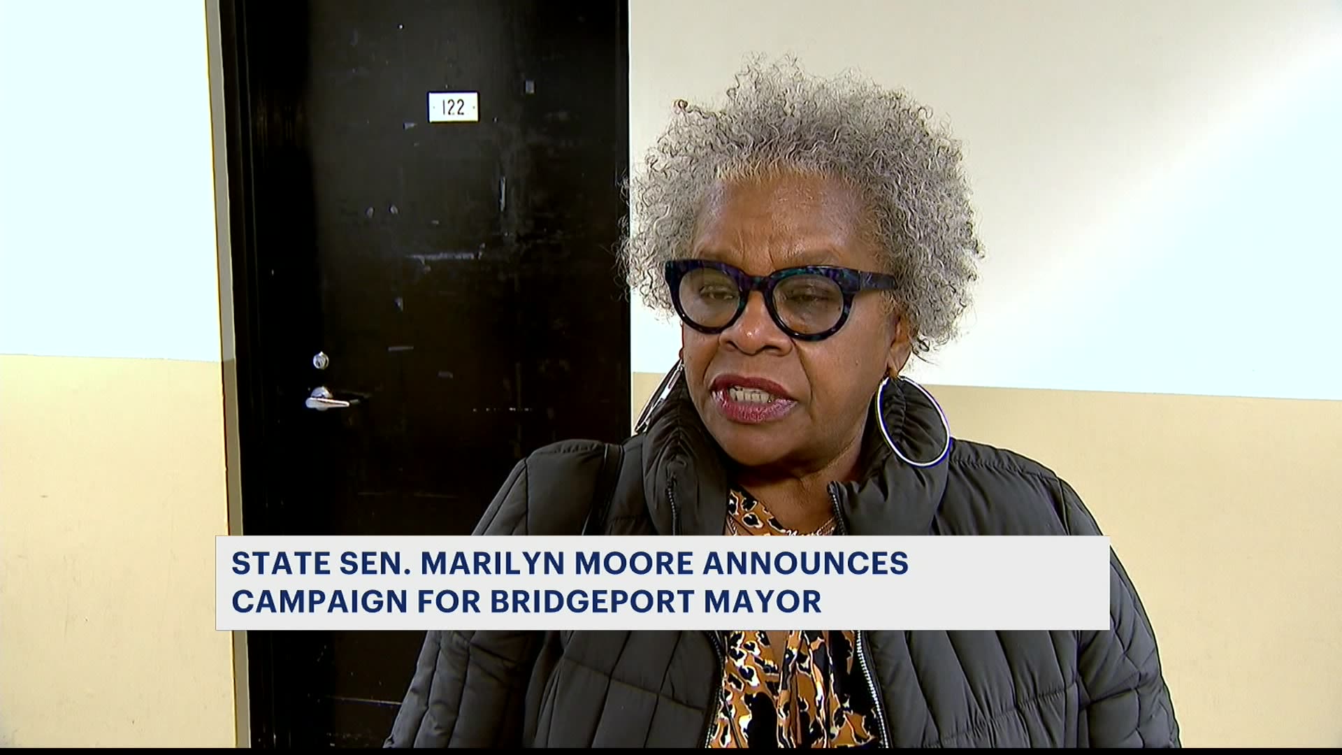 State Sen. Marilyn Moore announces campaign for Bridgeport mayor