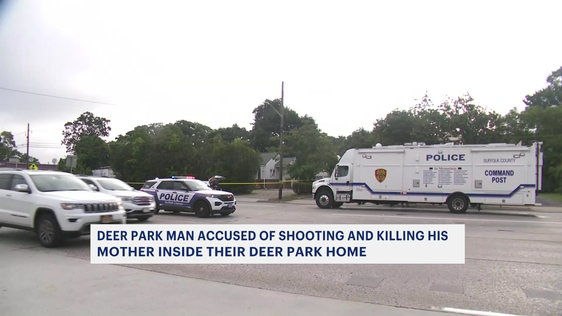 Police: Man charged with killing his mother in Deer Park home