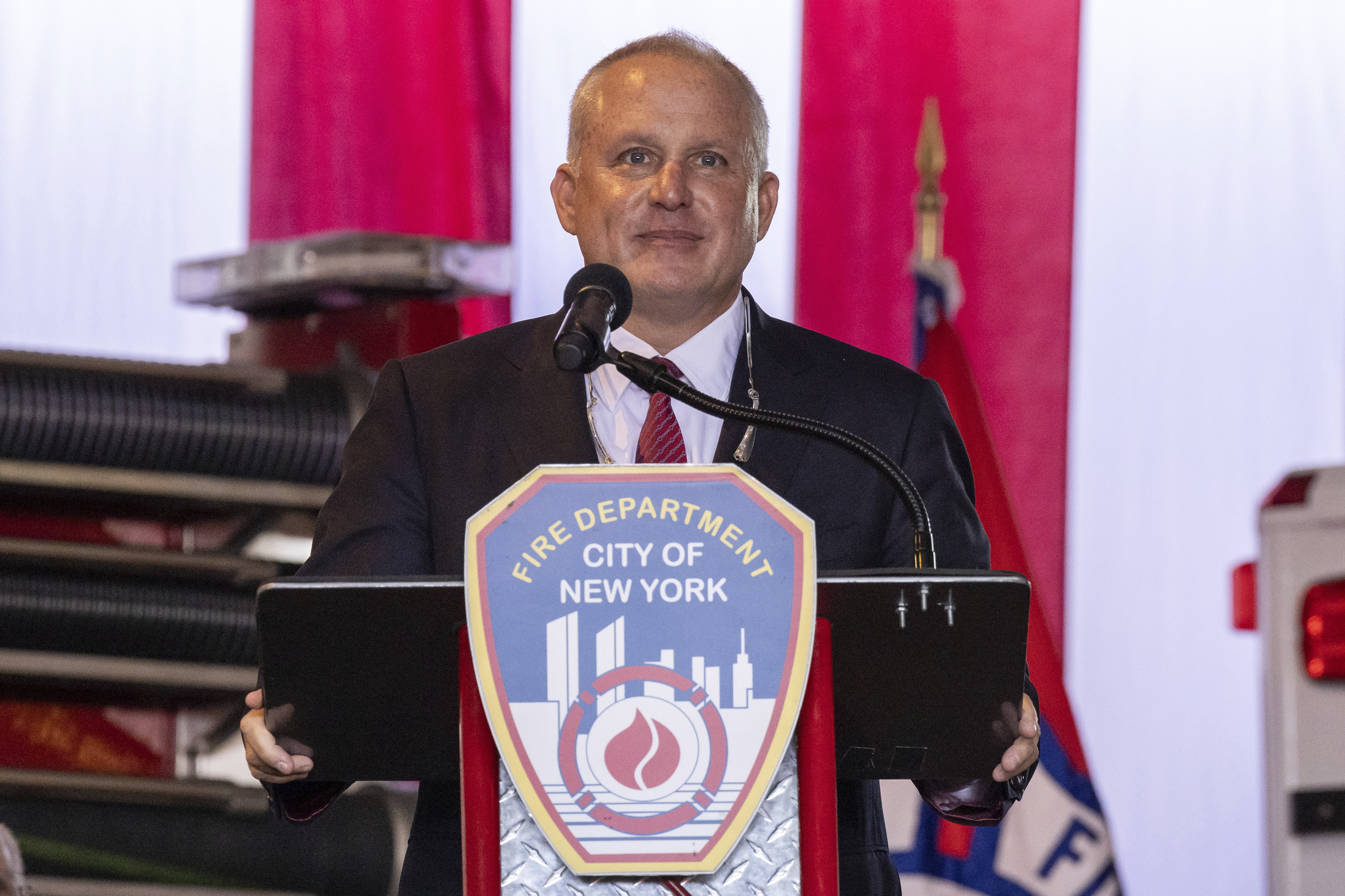 FDNY Commissioner Robert Tucker announces resignation