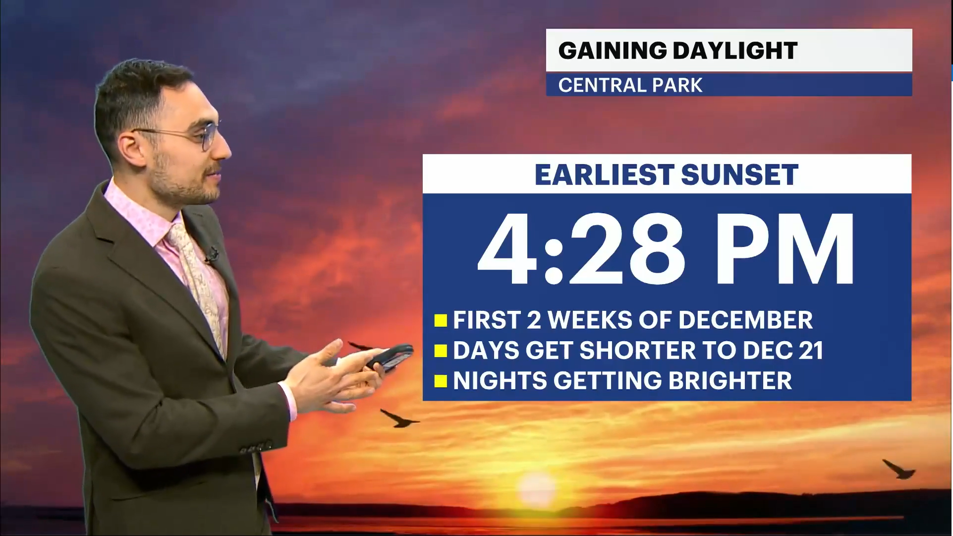 News 12 | The Bronx | Evenings are getting brighter! Here are the dates ...