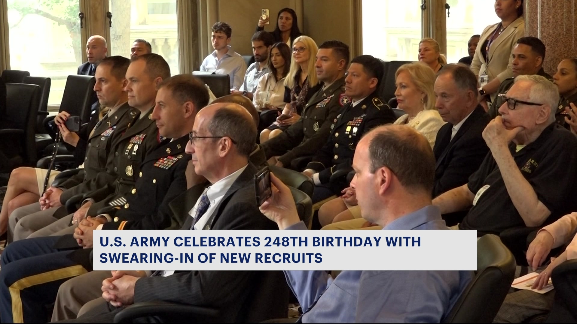 News 12 | Long Island | New Yorkers Celebrate Us Armys 248th Birthday