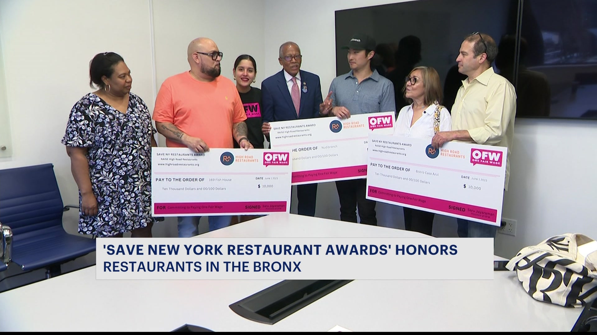 One Fair Wage awards Bronx restaurants with $10,000 grant