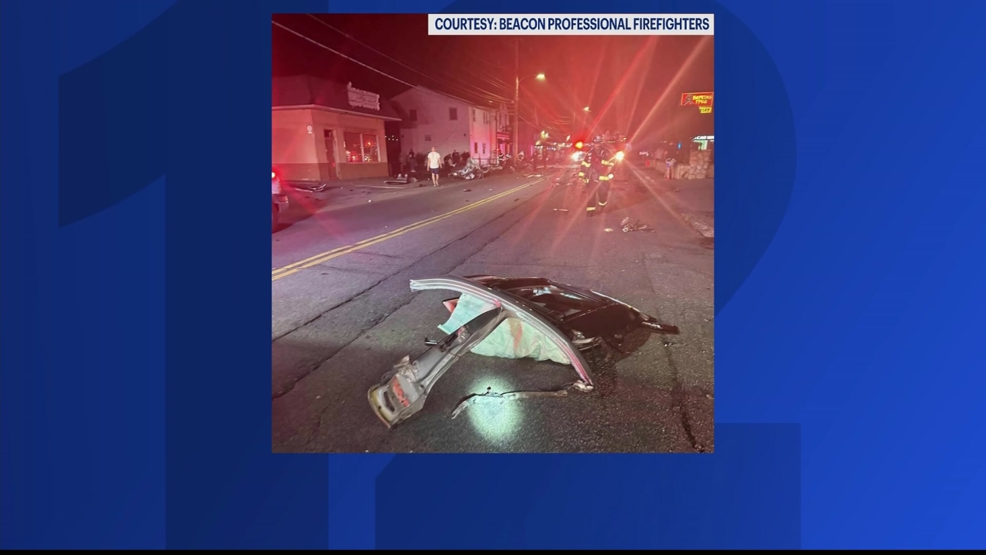 News 12 | Hudson Valley | Person Hospitalized Following Beacon Car Crash