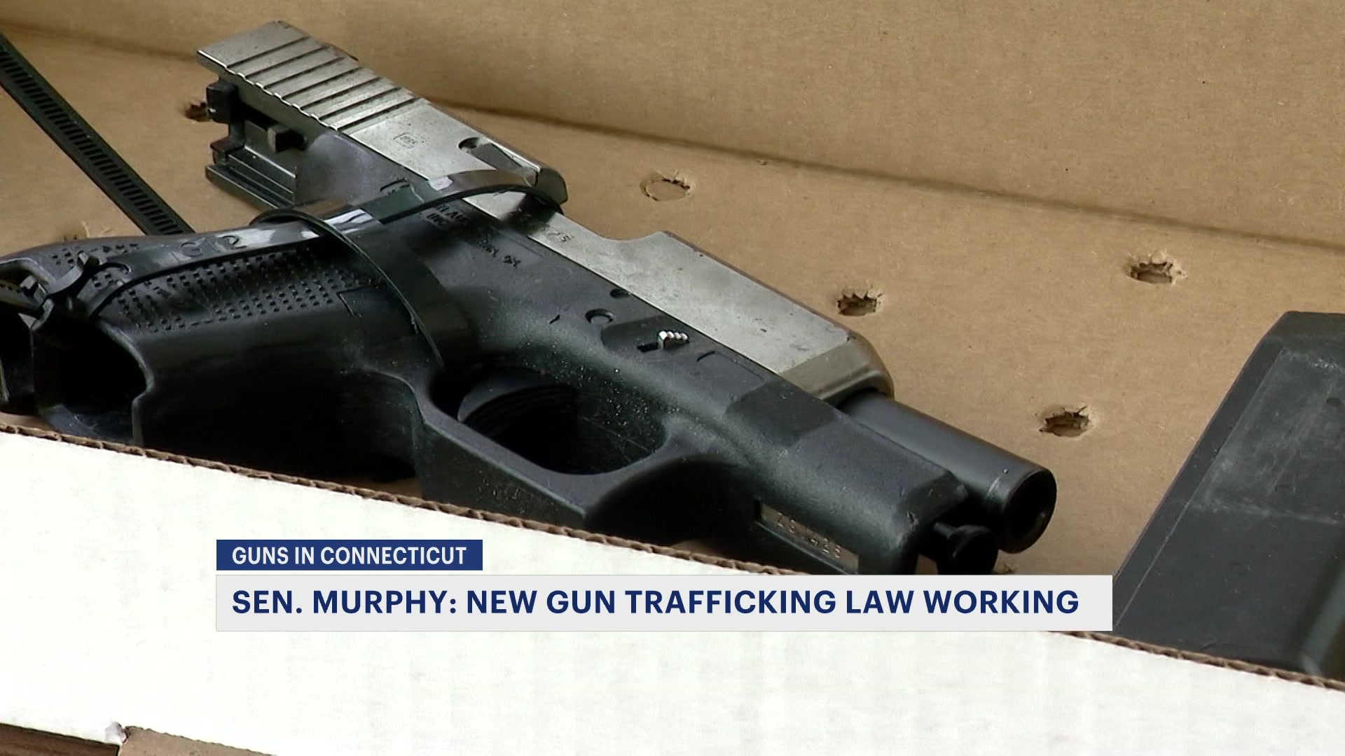 Sen. Murphy: New national gun trafficking law is working