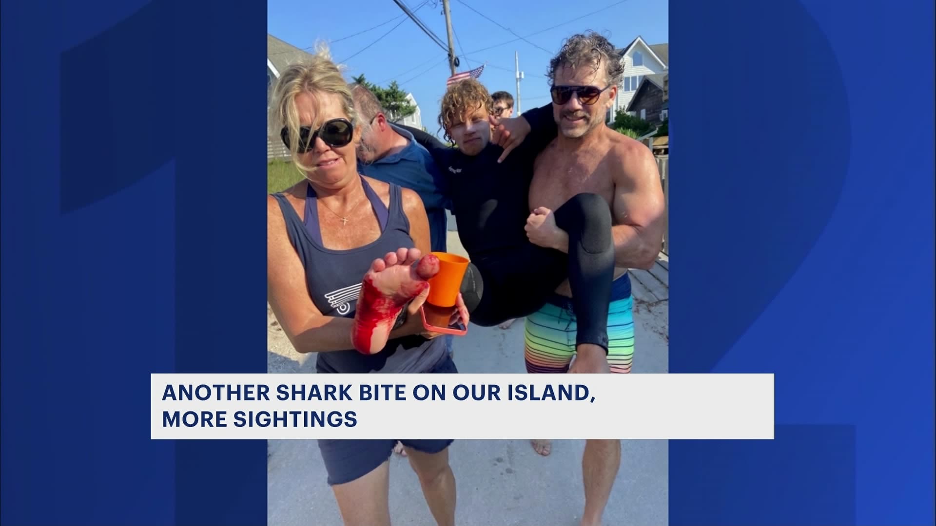 Teen bitten by shark in waters off Fire Island shares details of his ...