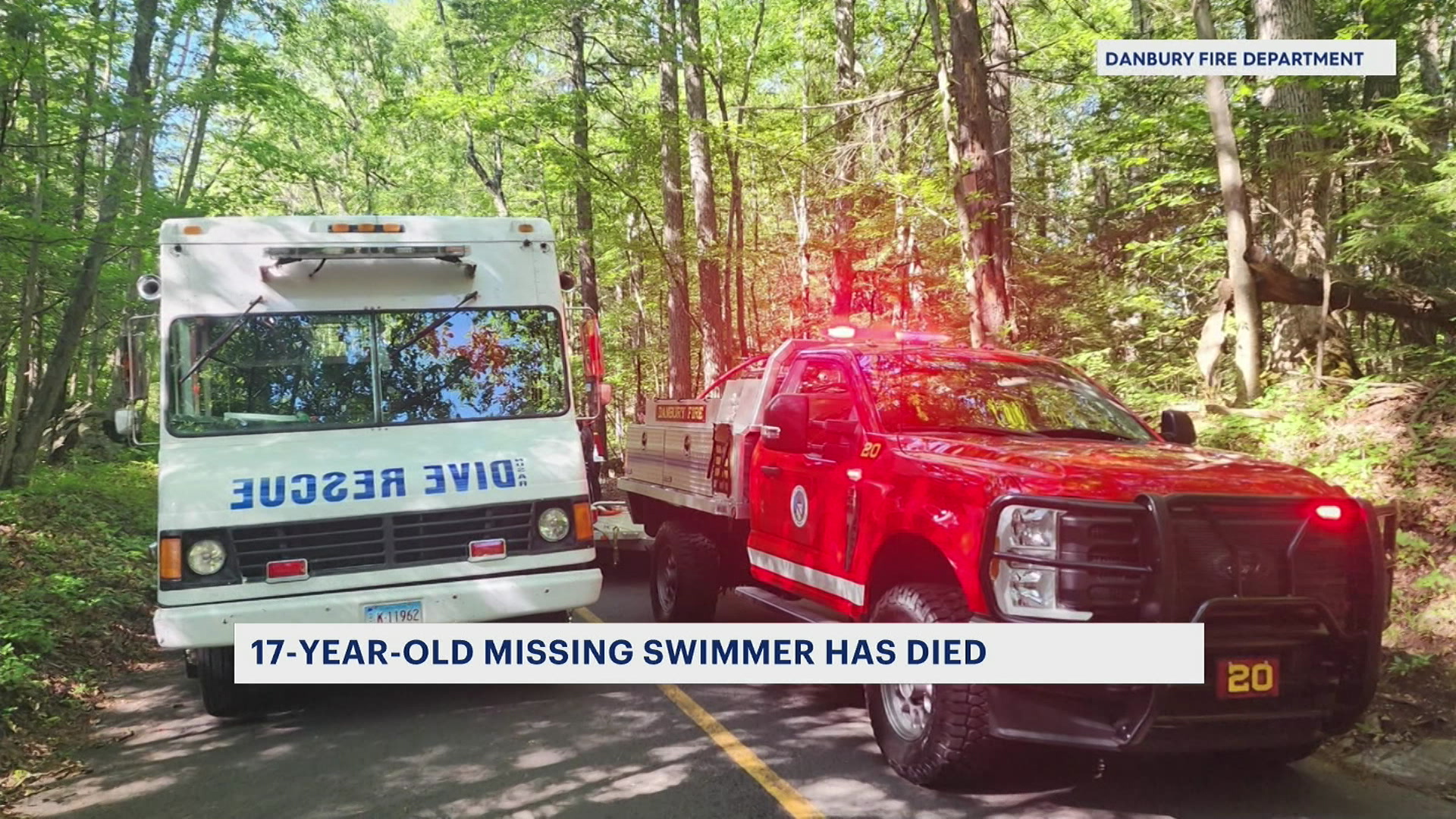 News 12 | Connecticut | Police: Missing swimmer found in Danbury pond ...