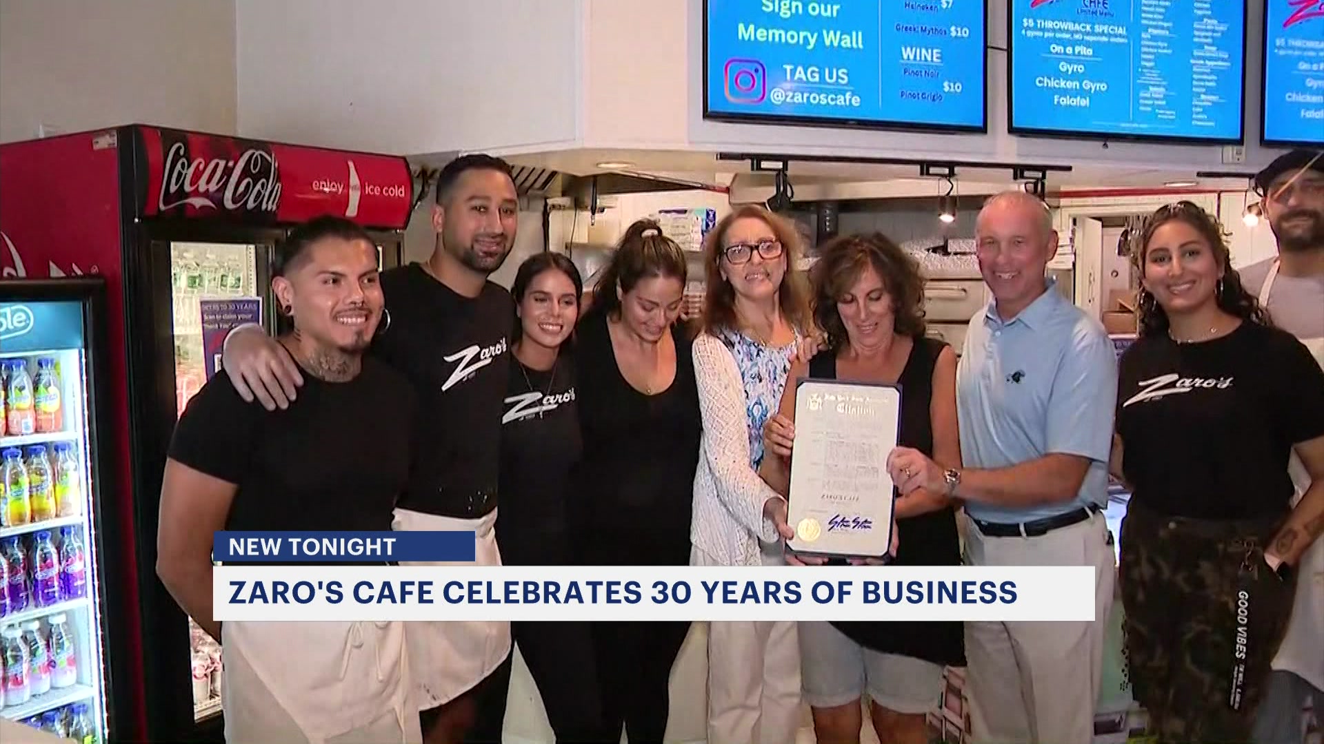 Zaro’s Café in Huntington celebrates 30 years of business