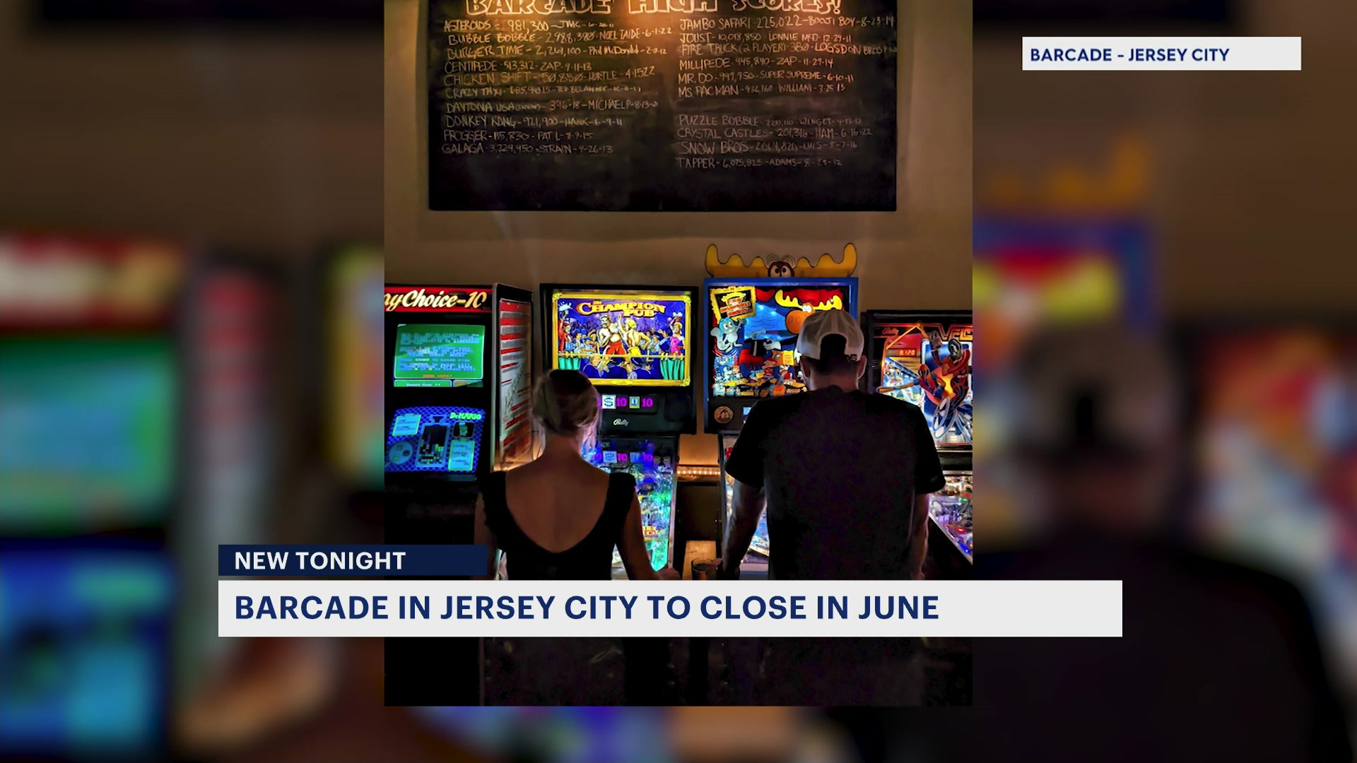 News 12 | New Jersey | Videogame Themed Bar Barcade Announces Closure ...