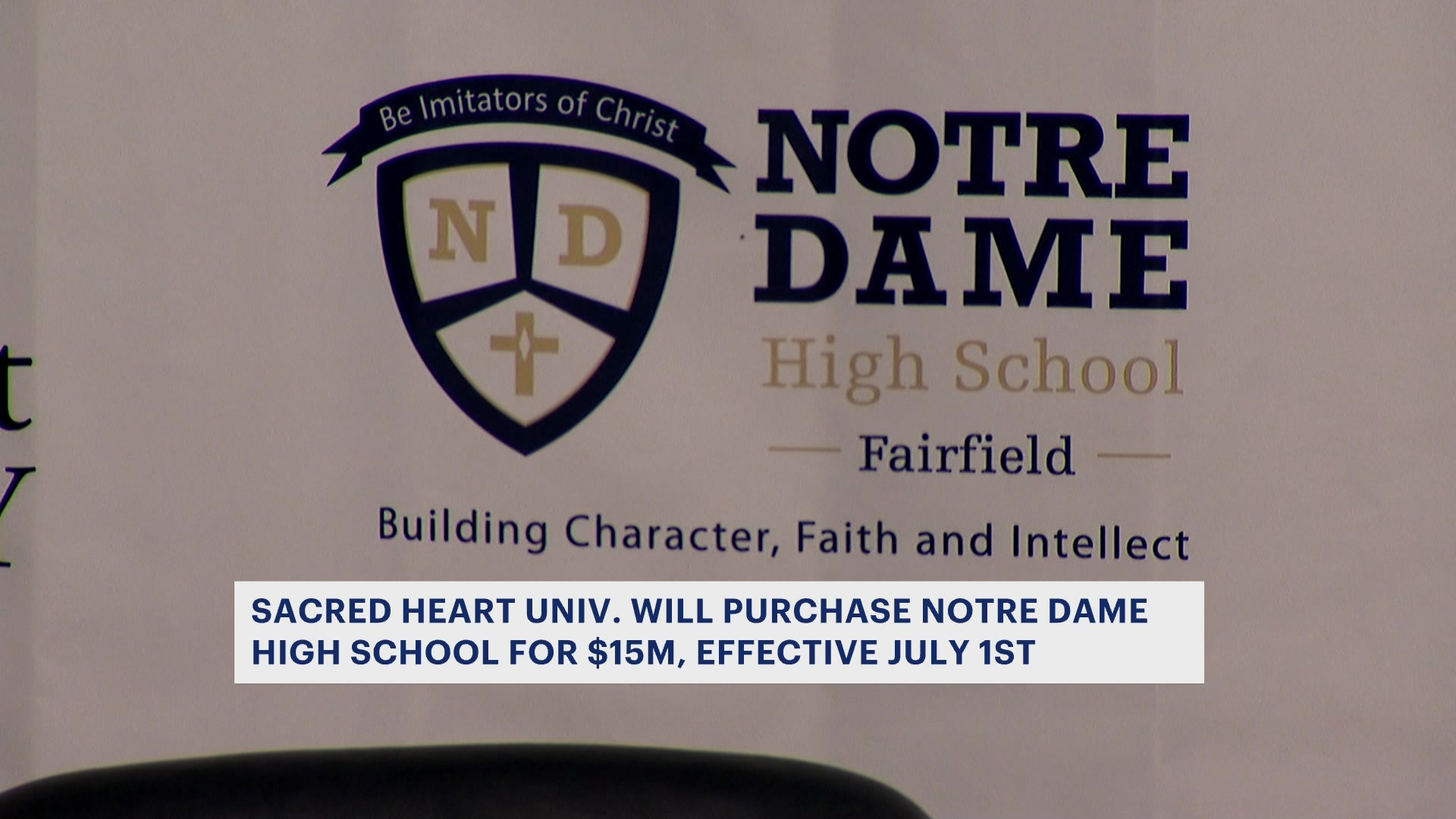 News 12 | New Jersey | Sacred Heart University To Purchase Notre Dame ...