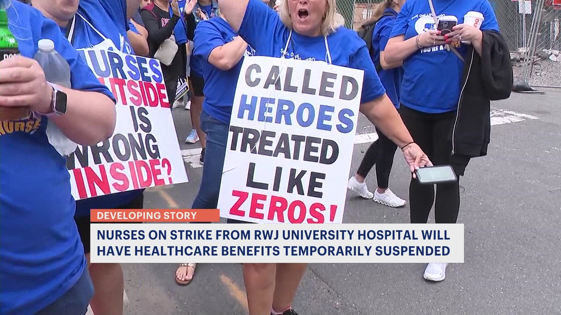 RWJ University Hospital plans to cut off health care benefits for ...