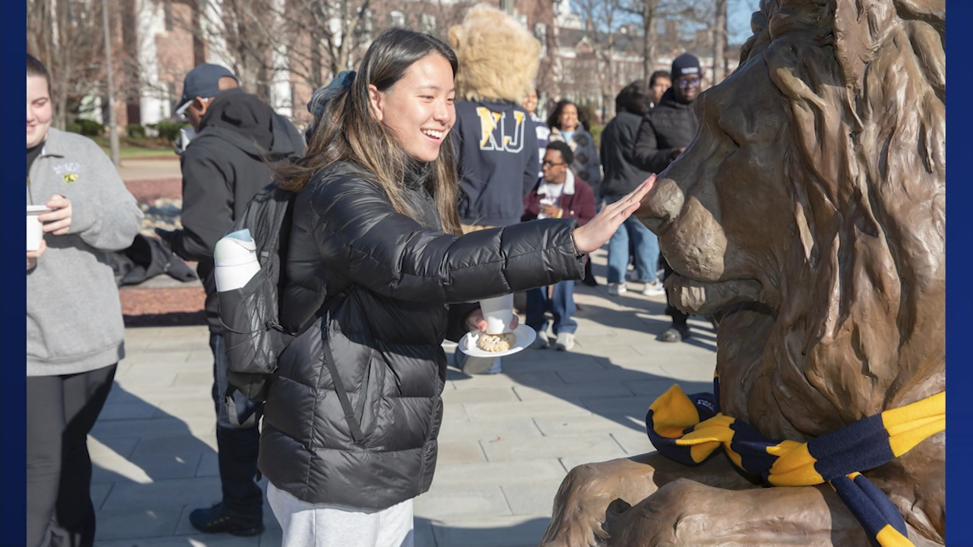 News 12 | New Jersey | Jersey Proud: TCNJ students start new tradition ...