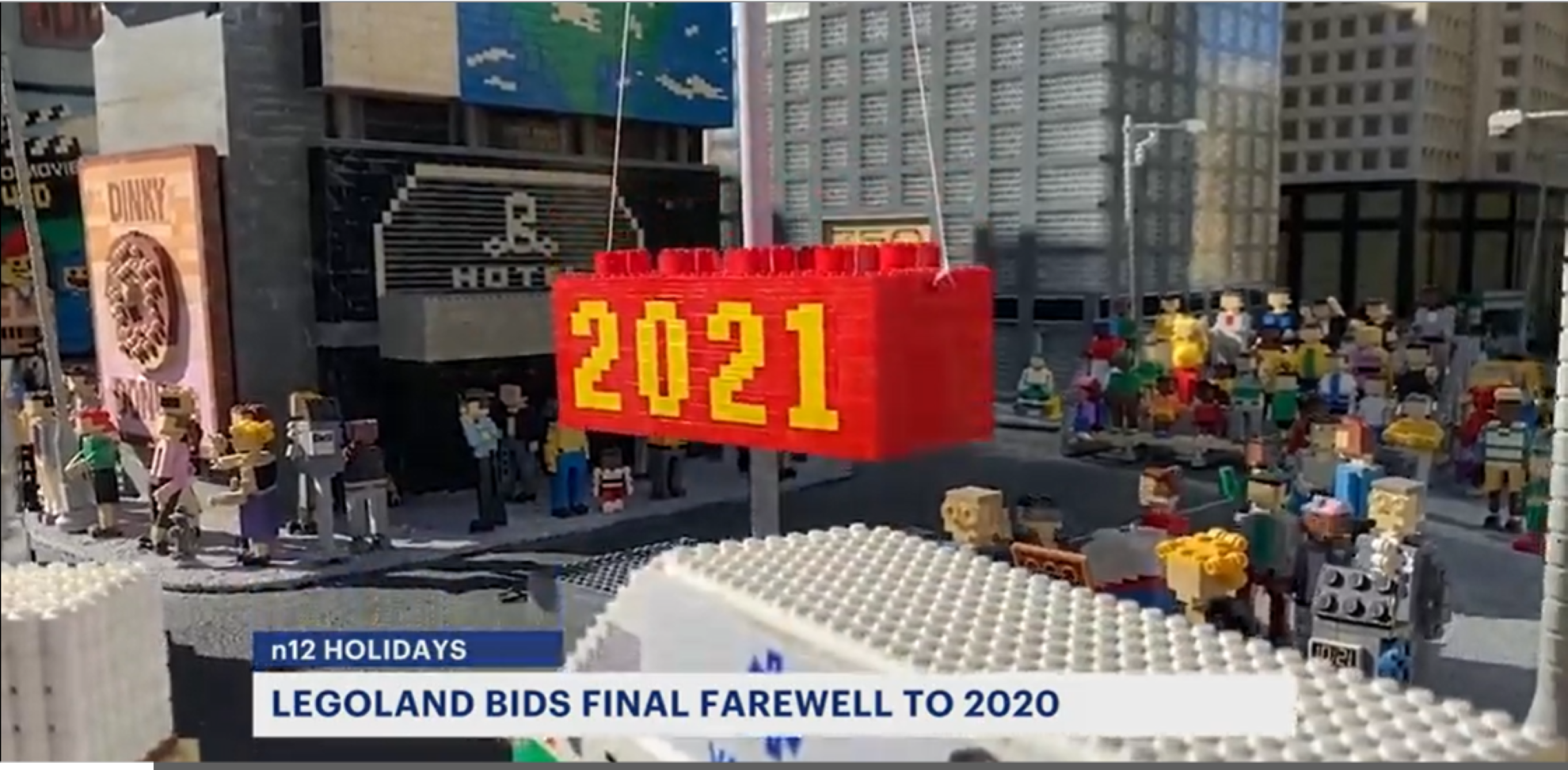 LEGOLAND New York builds Times Square miniland scene to say good ...