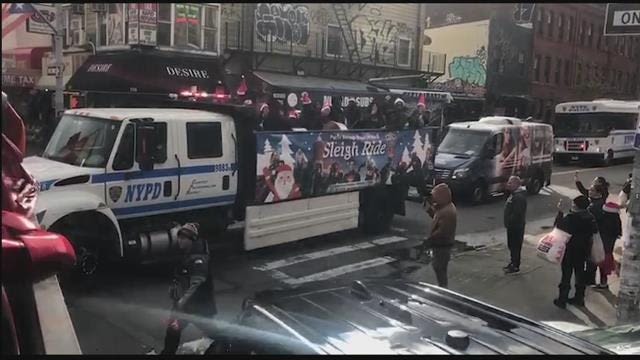 NYPD hosts annual Patrol Borough Brooklyn North Sleigh Ride