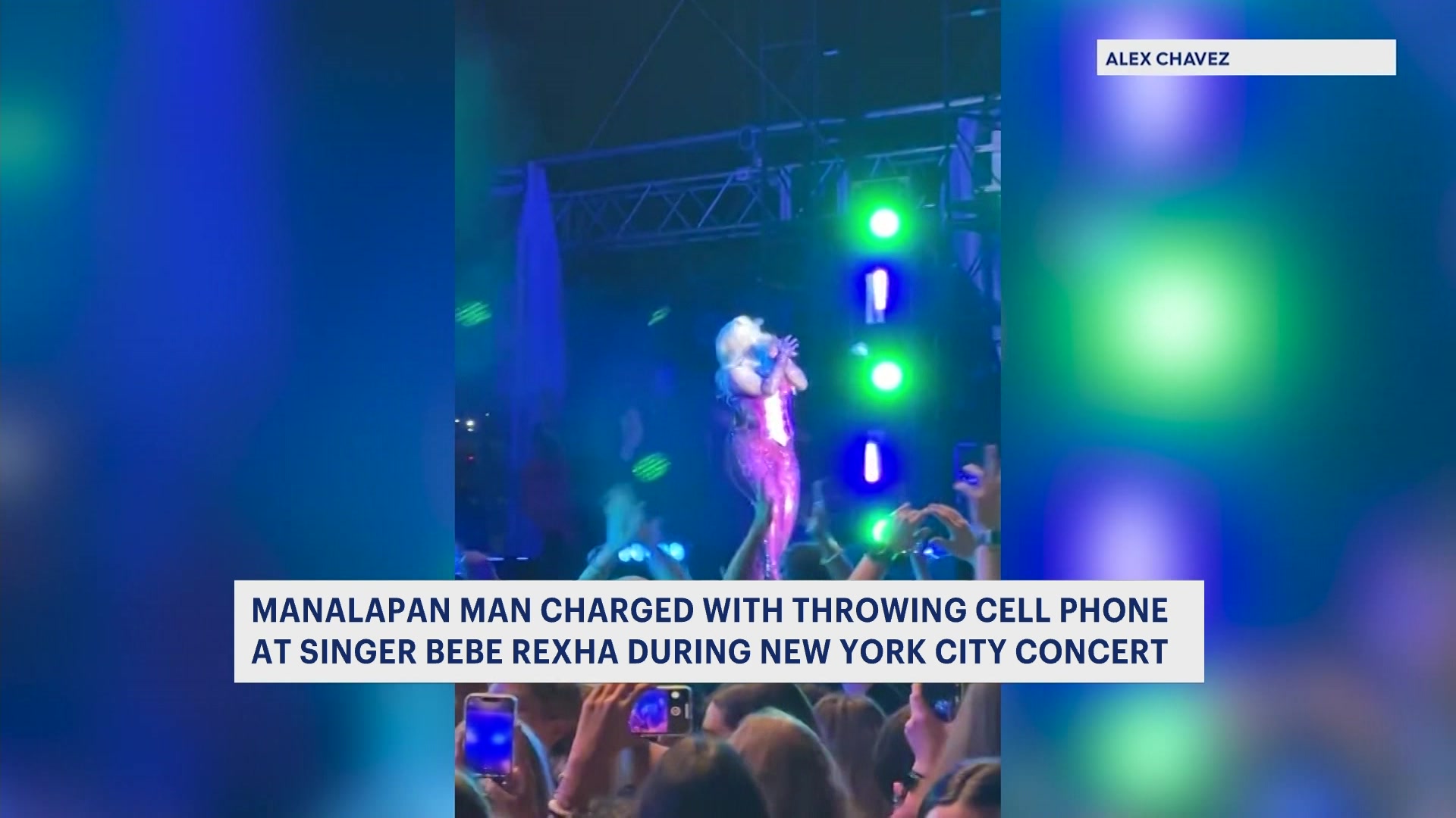 News 12 | Westchester | Man Accused Of Throwing Cellphone At Singer ...