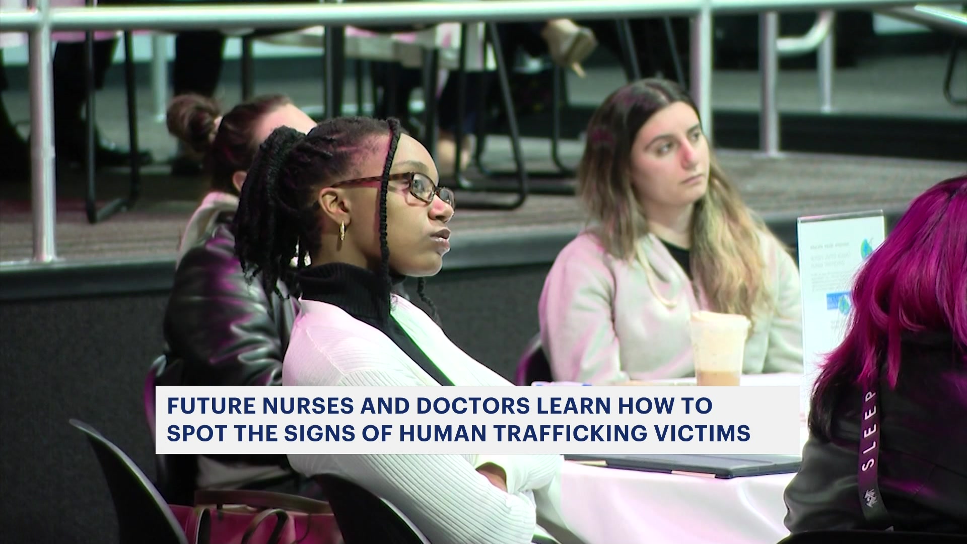News 12 | Brooklyn | Future Nurses Learn Signs Of Human Trafficking ...