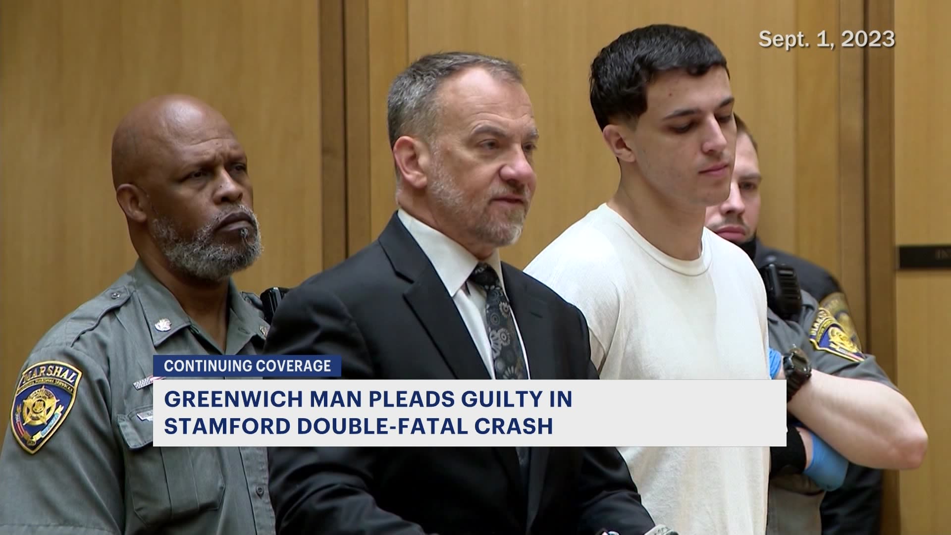 Greenwich man pleads guilty to Stamford double fatal crash Greenwich man pleads guilty to Stamford double fatal crash