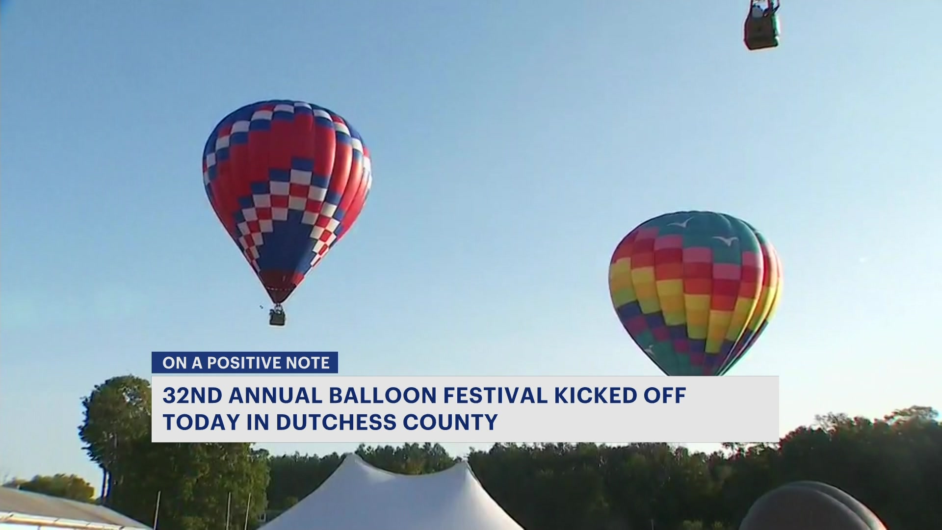 News 12 | Westchester | Soaring High Annual Hot Air Balloon Festival ...