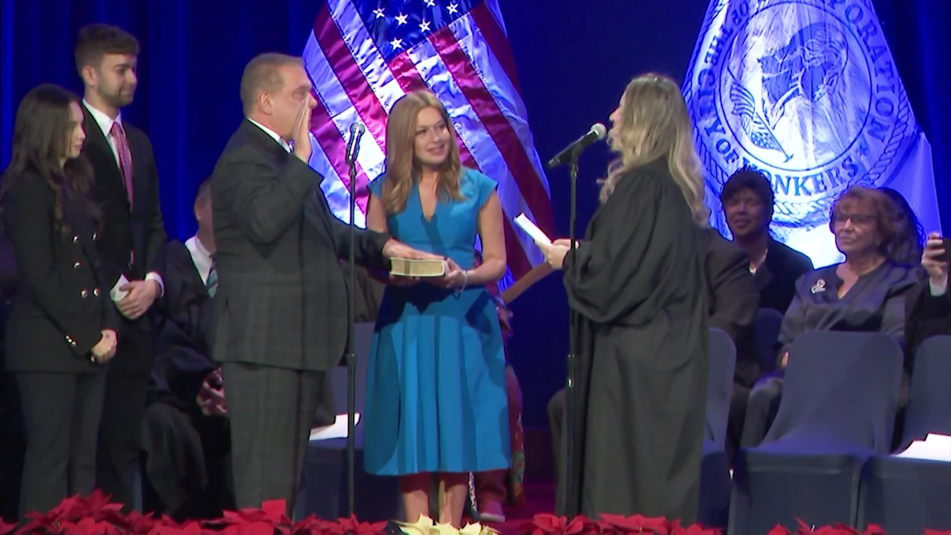 Mike Spano sworn in for historic fourth term as mayor of Yonkers
