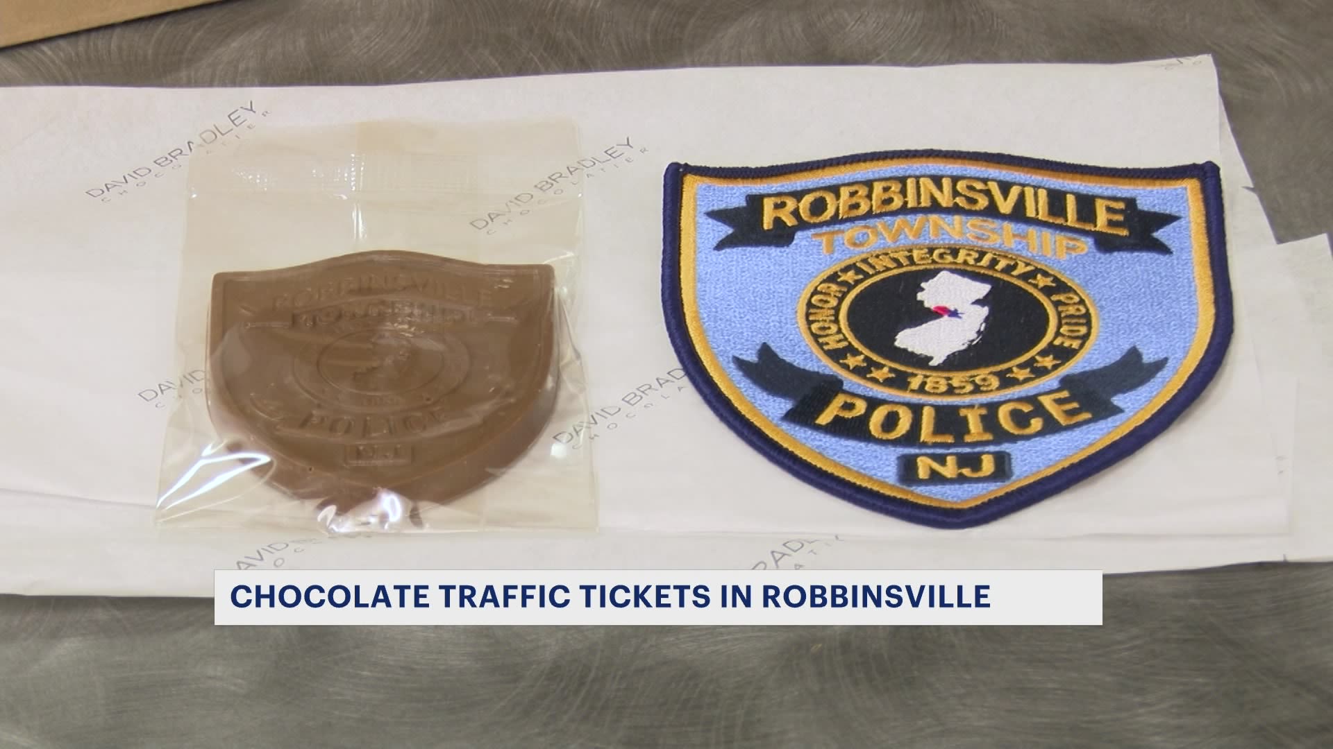 Robbinsville police hand out chocolate badges instead of tickets for ...