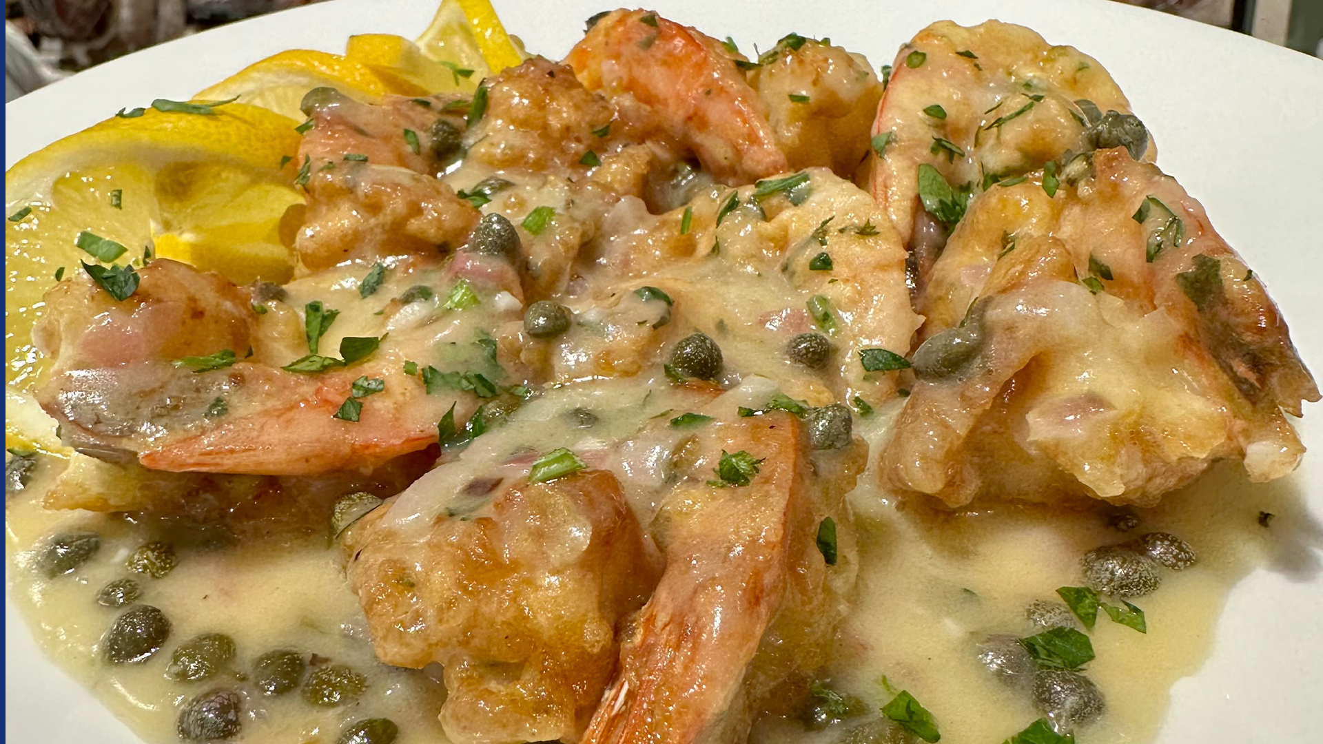 What's Cooking: Shrimp picatta